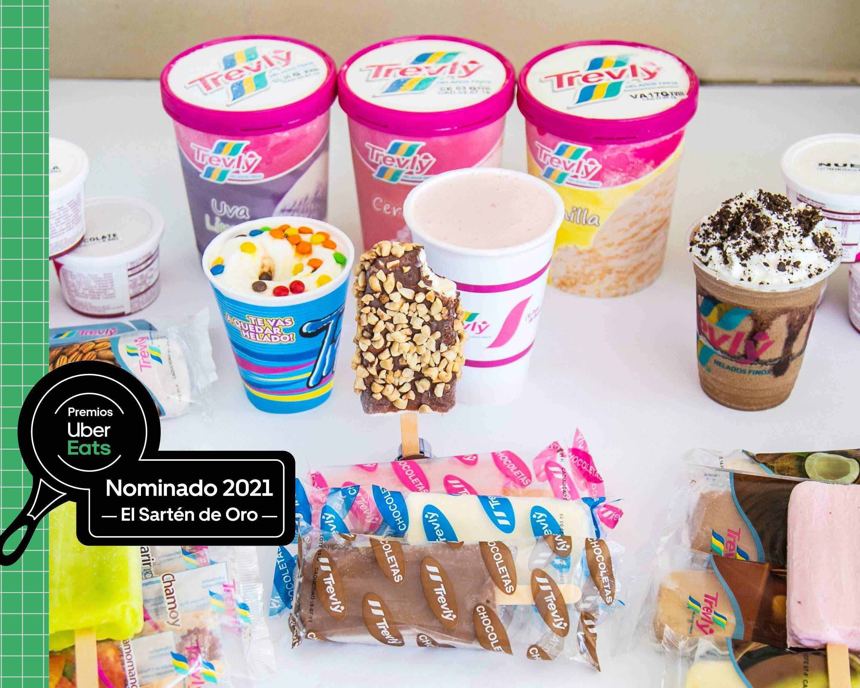 Trevly Helados Menú y Precios - Pide a Domicilio en Ciudad Juárez ...