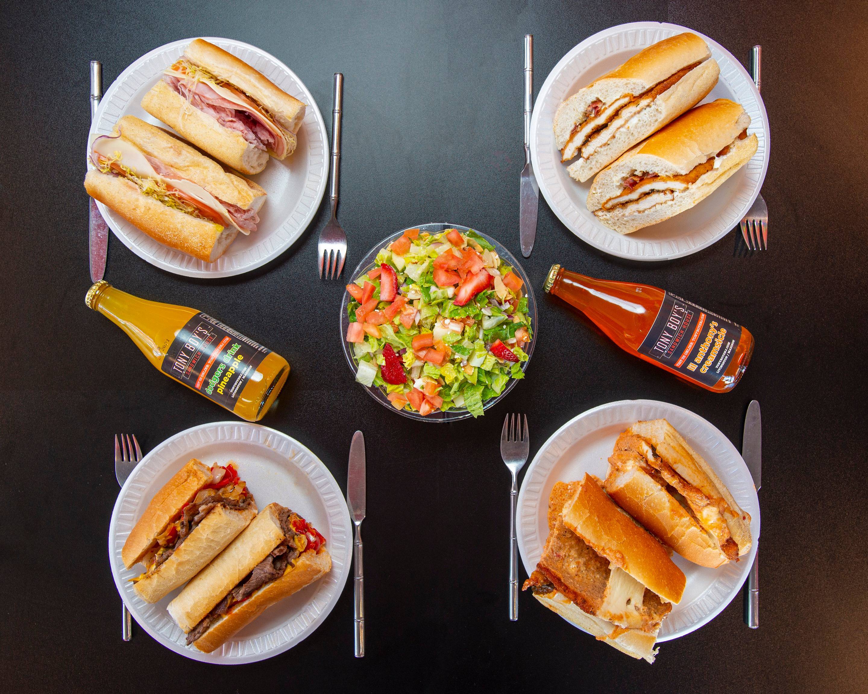 Tony Boys Sandwich House Menu Madison • Order Tony Boys Sandwich House ...
