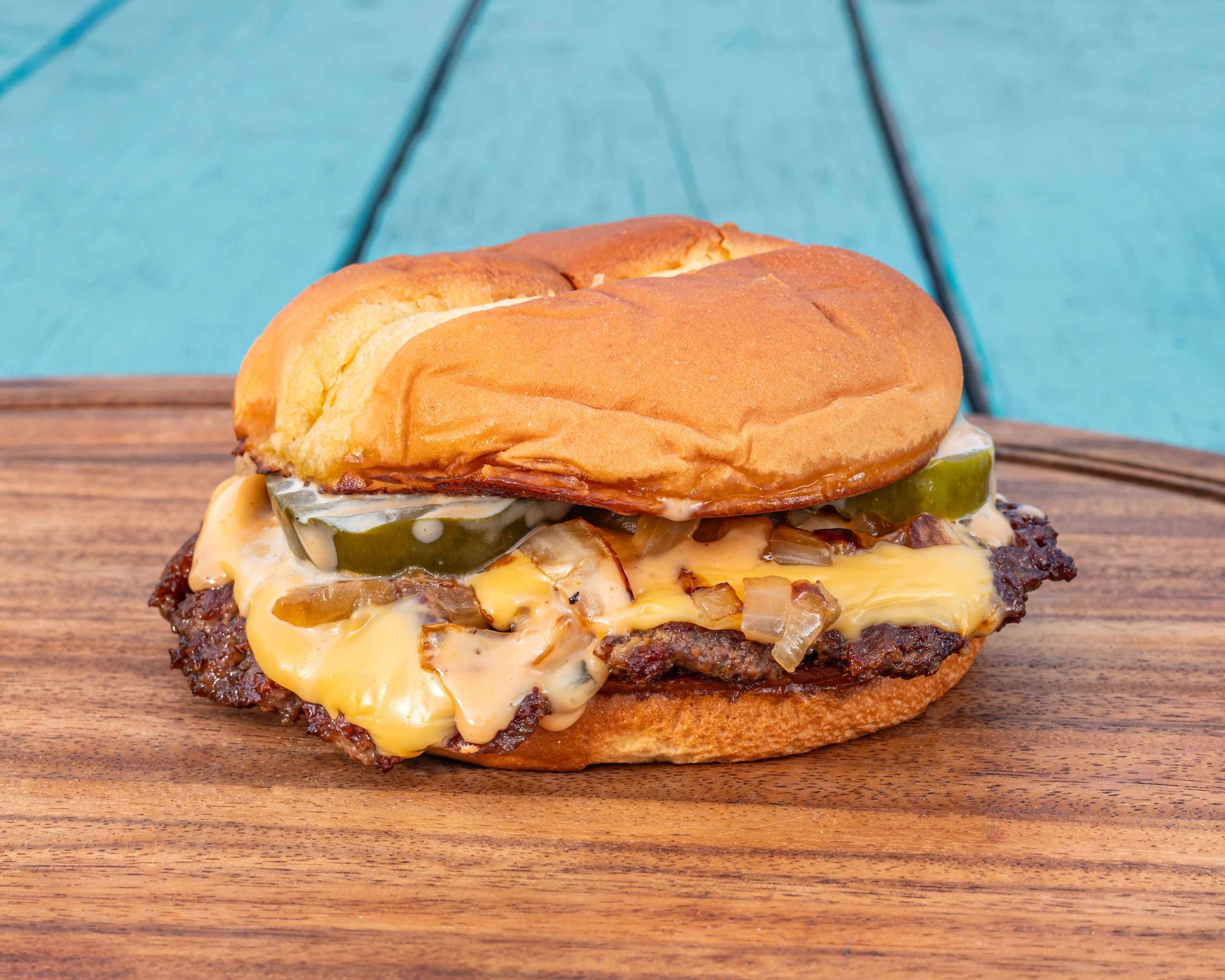 Order Just Smash Menu Delivery【Menu & Prices】| Houston | Uber Eats