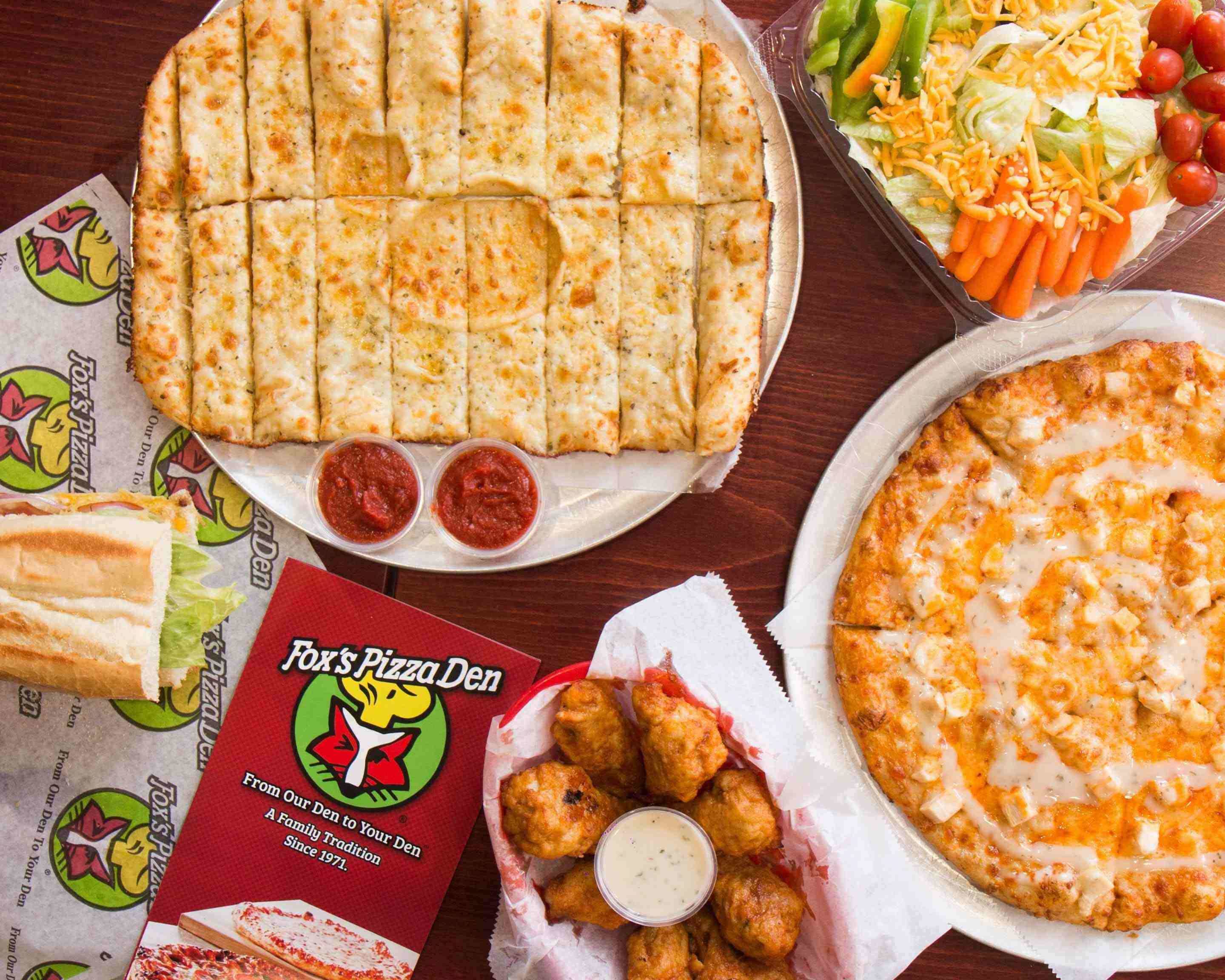 Fox's Pizza Den Menu Kennett Square • Order Fox's Pizza Den Delivery ...