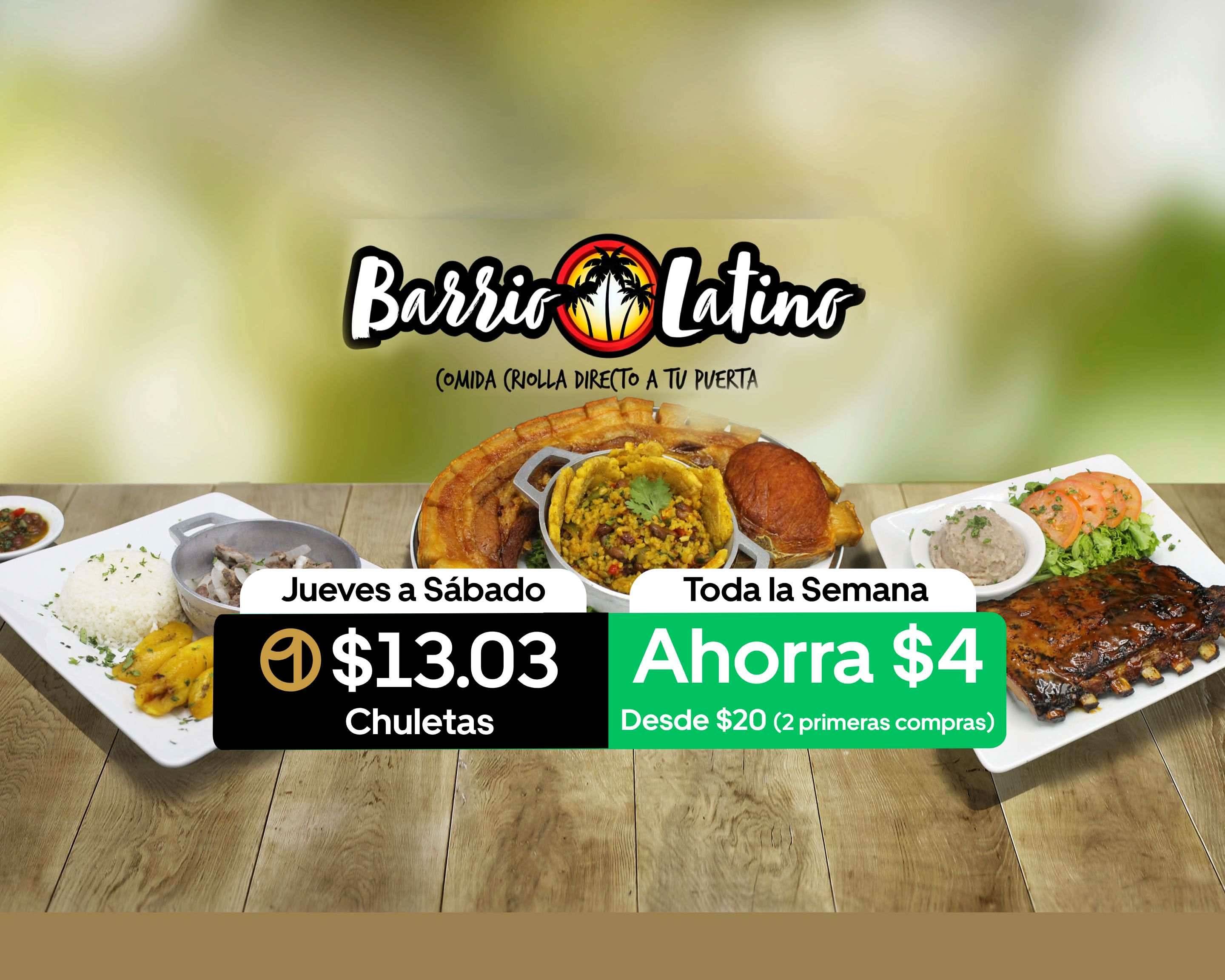 Order Barrio Latino Arecibo Menu Delivery【Menu & Prices】| San Juan, PR ...