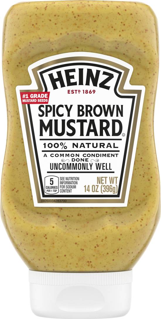 Heinz Spicy Brown Mustard | Delivery Near You | Uber Eats