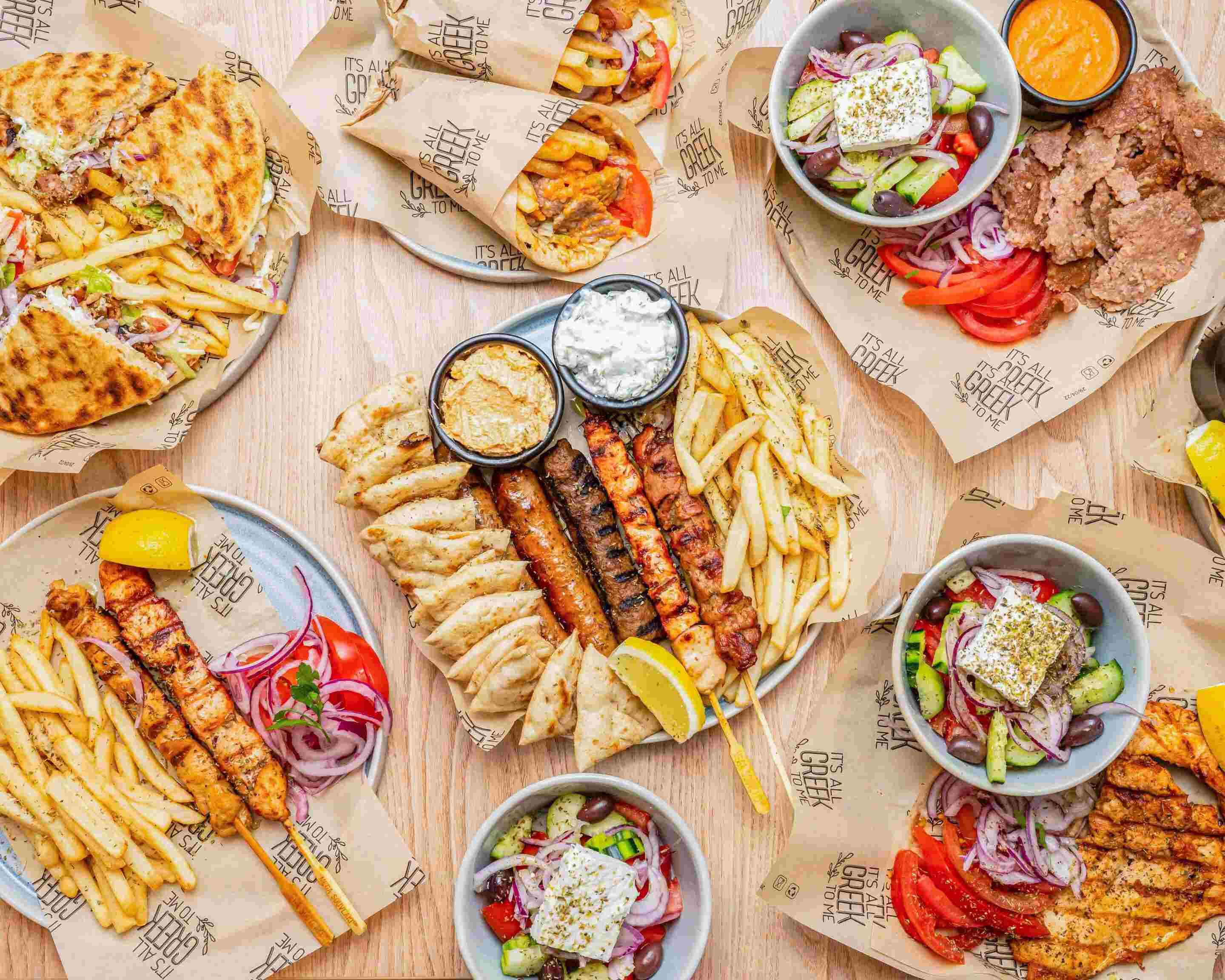 It's All Greek To Me (Shoreditch) Menu - Takeaway in London | Delivery ...