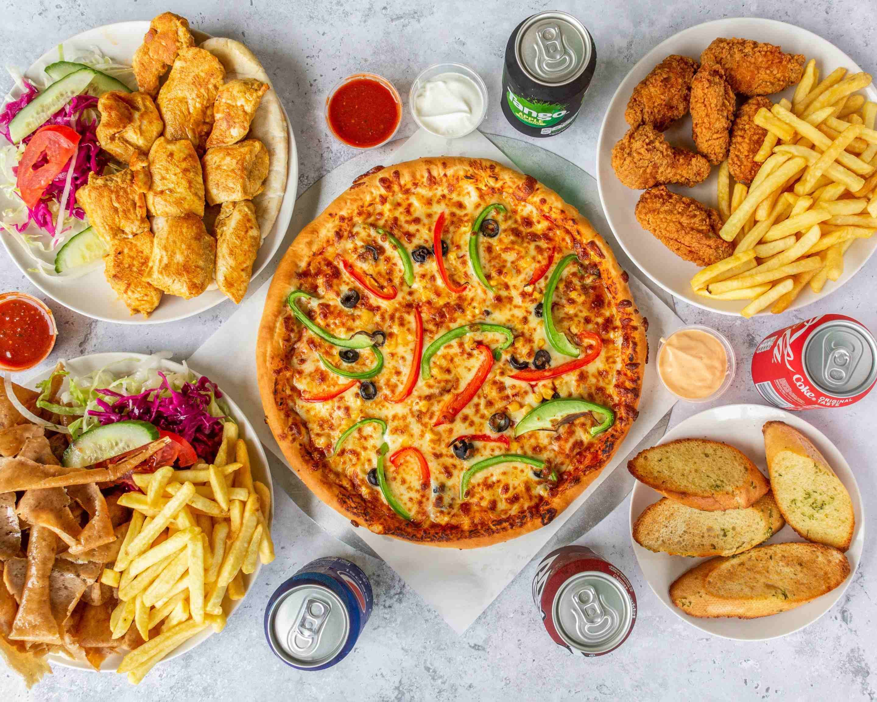 Classic Fried Chicken & Pizza Menu - Takeaway in Cardiff | Delivery ...