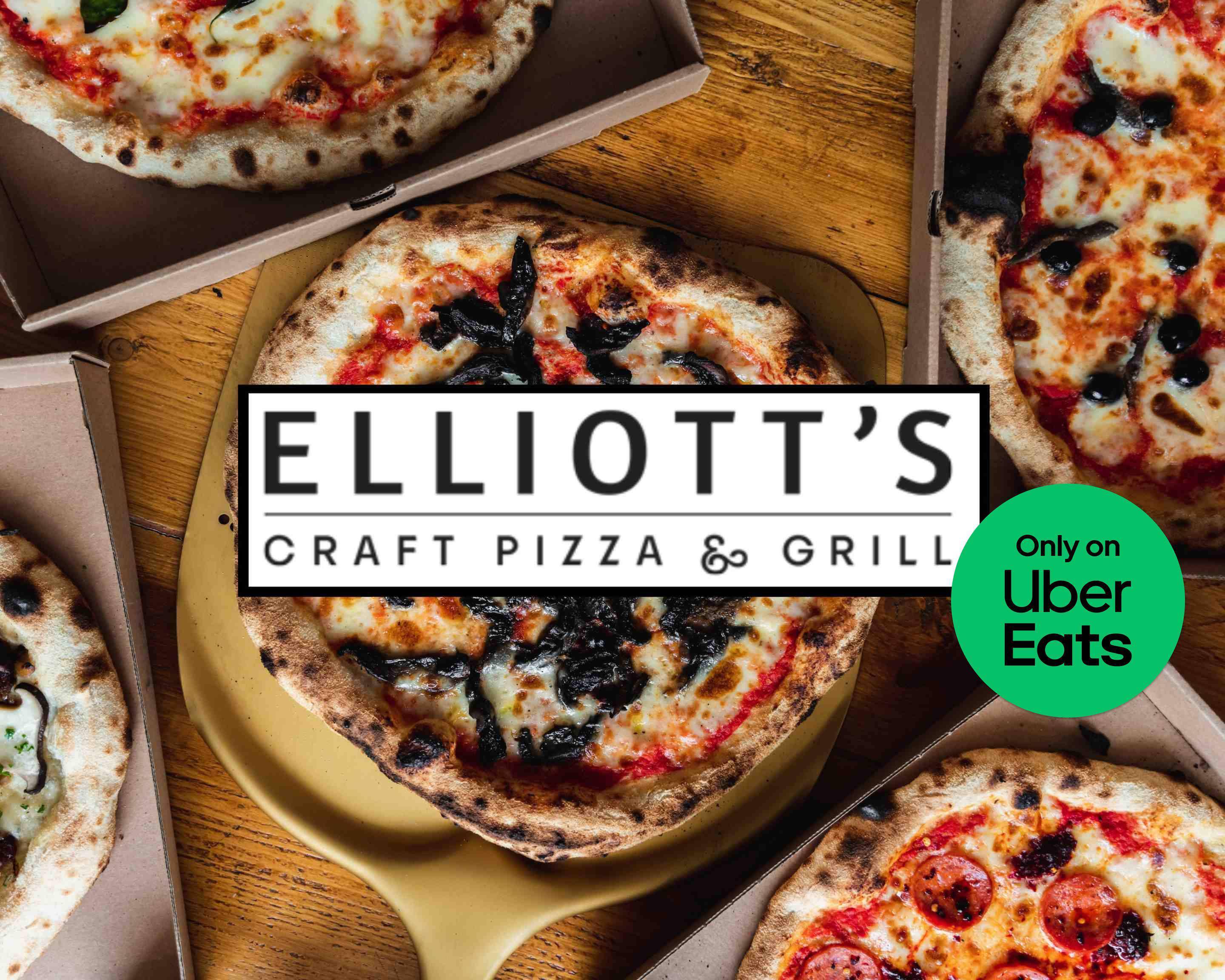Elliott's Craft Pizza & Grill Bamford Menu & Prices - Rochdale Delivery ...