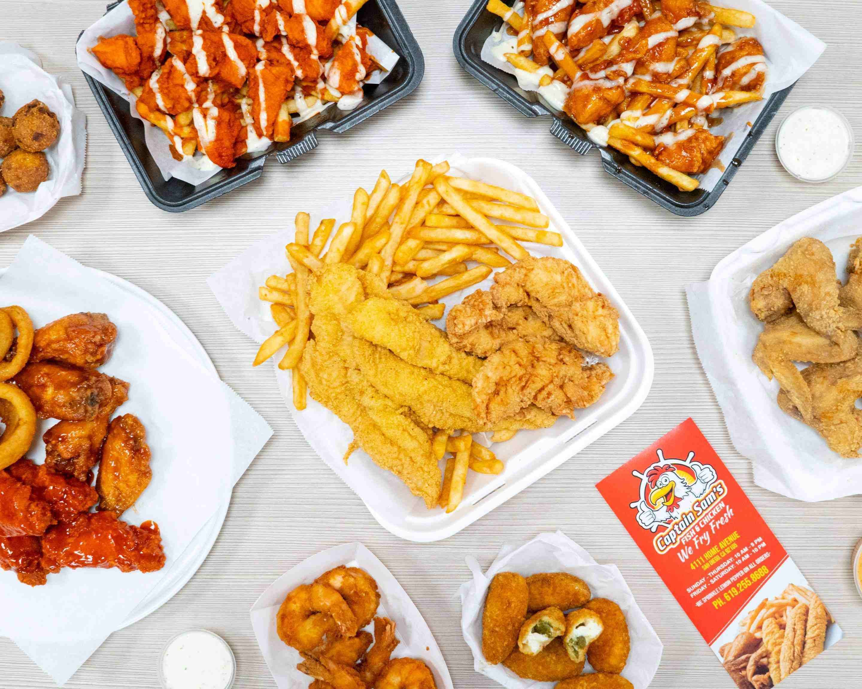 Order Captain Sam's Fish and Chicken - Jamacha Menu Delivery【Menu ...