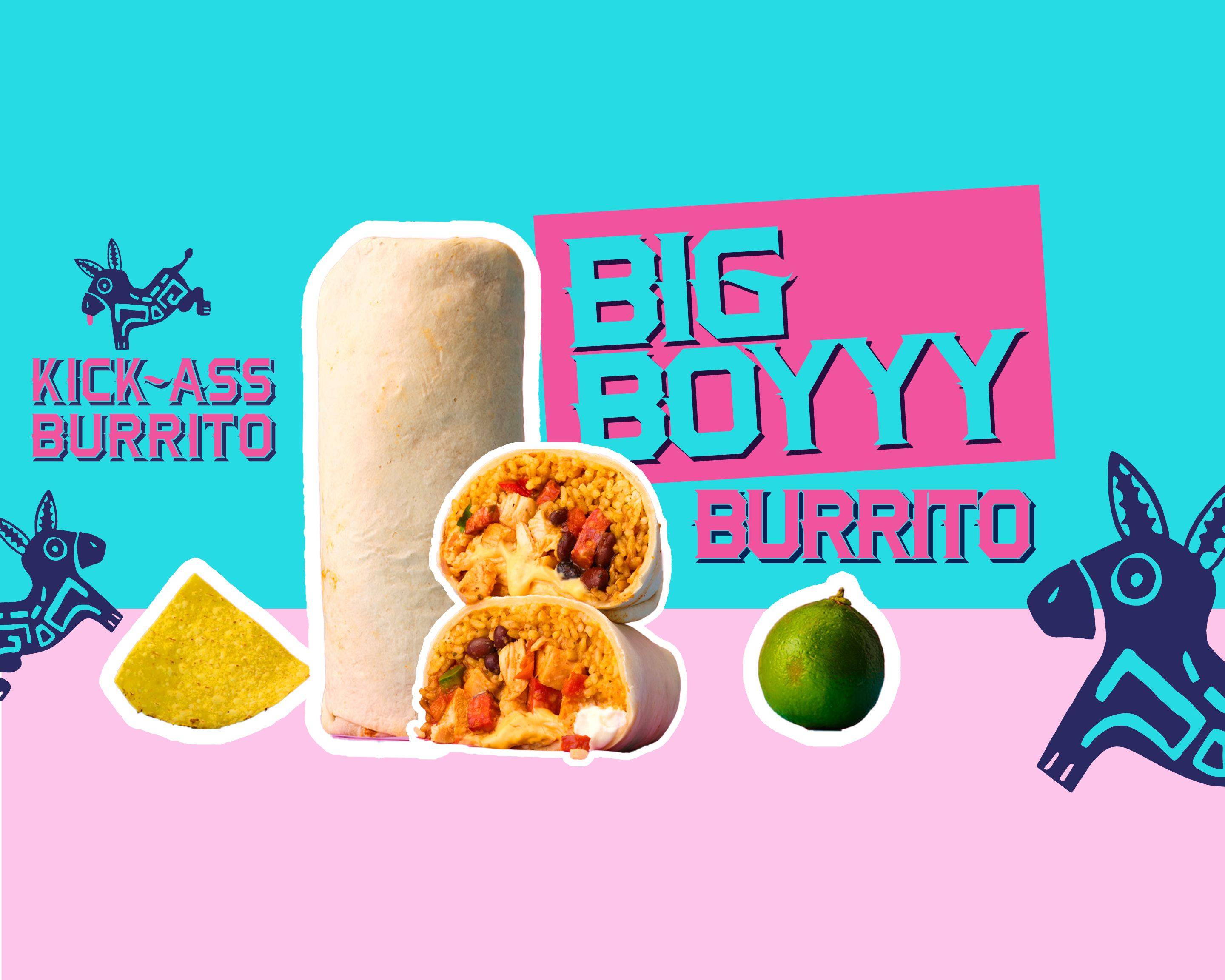 Kick-Ass Burrito (Bolton Middlebrook) Menu - Takeaway in Horwich ...