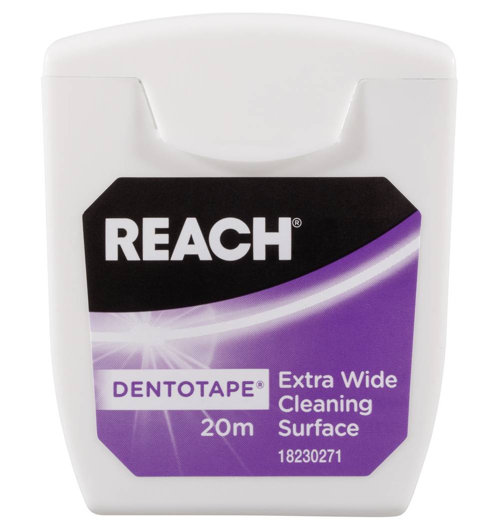 Reach Dentotape Waxed Dental Floss 20m Delivery Near Me | Order Online ...