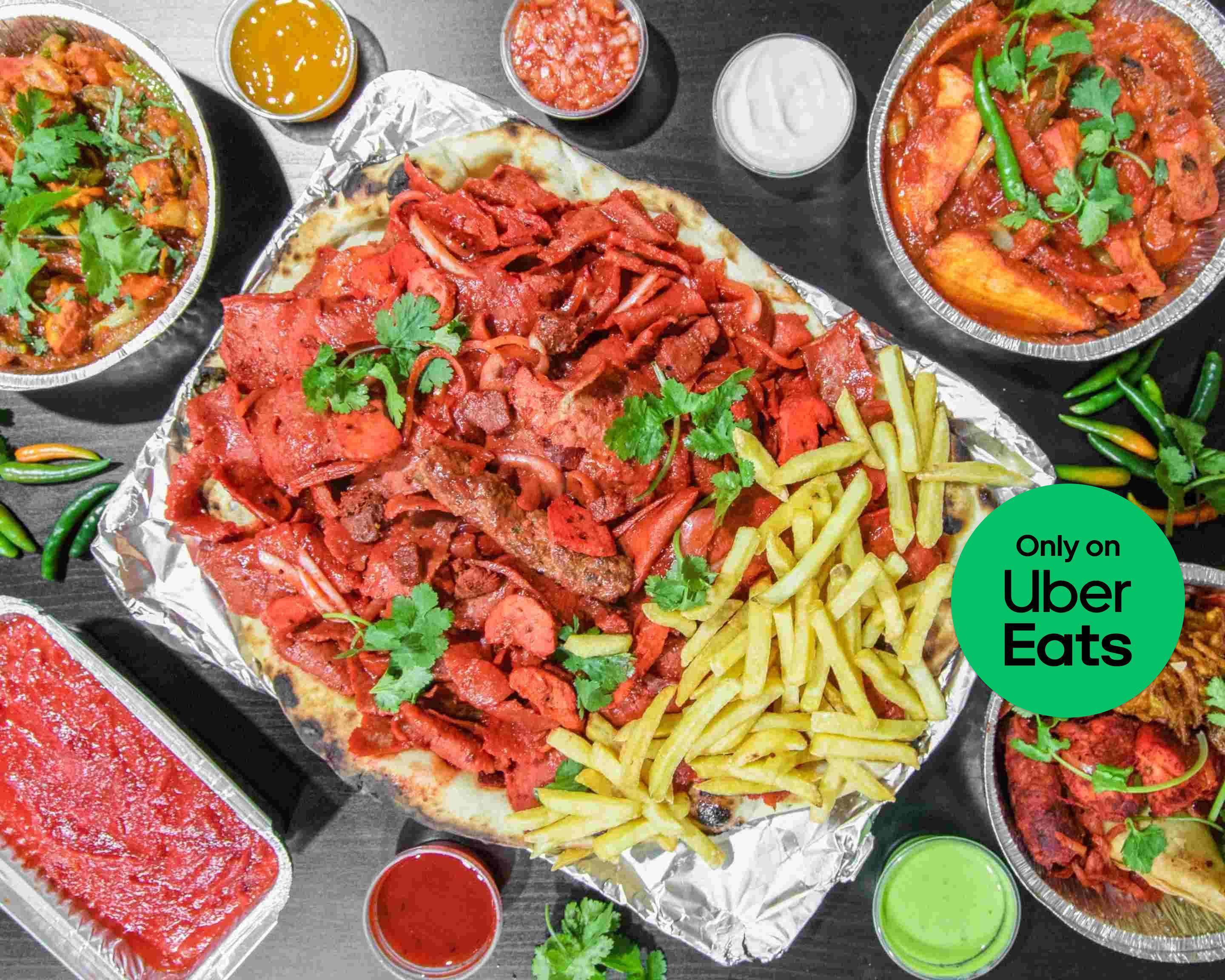 Fire & Spice Wigan Menu & Prices - Golborne Delivery - Order with Uber Eats