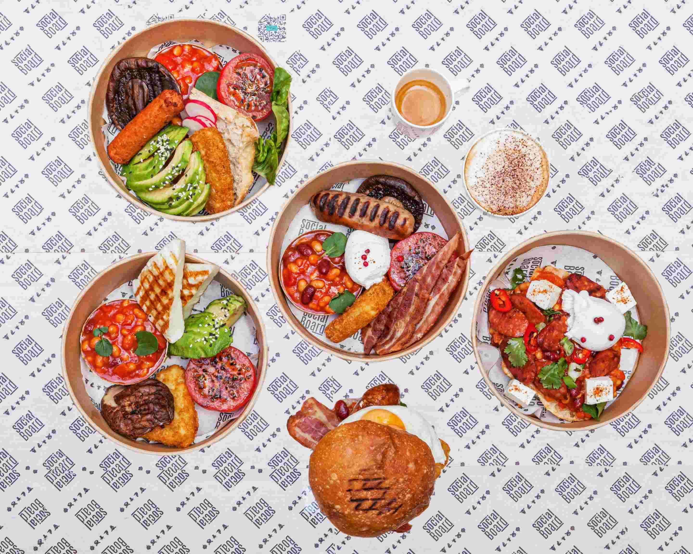 Order Social Board Breakfasts Menu Delivery and Takeaway in Brighton ...