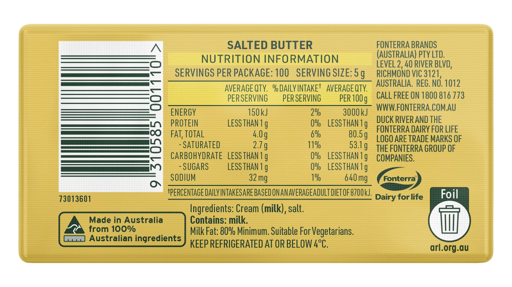 Duck River Butter Delivery Near Me | Order Online | Uber Eats