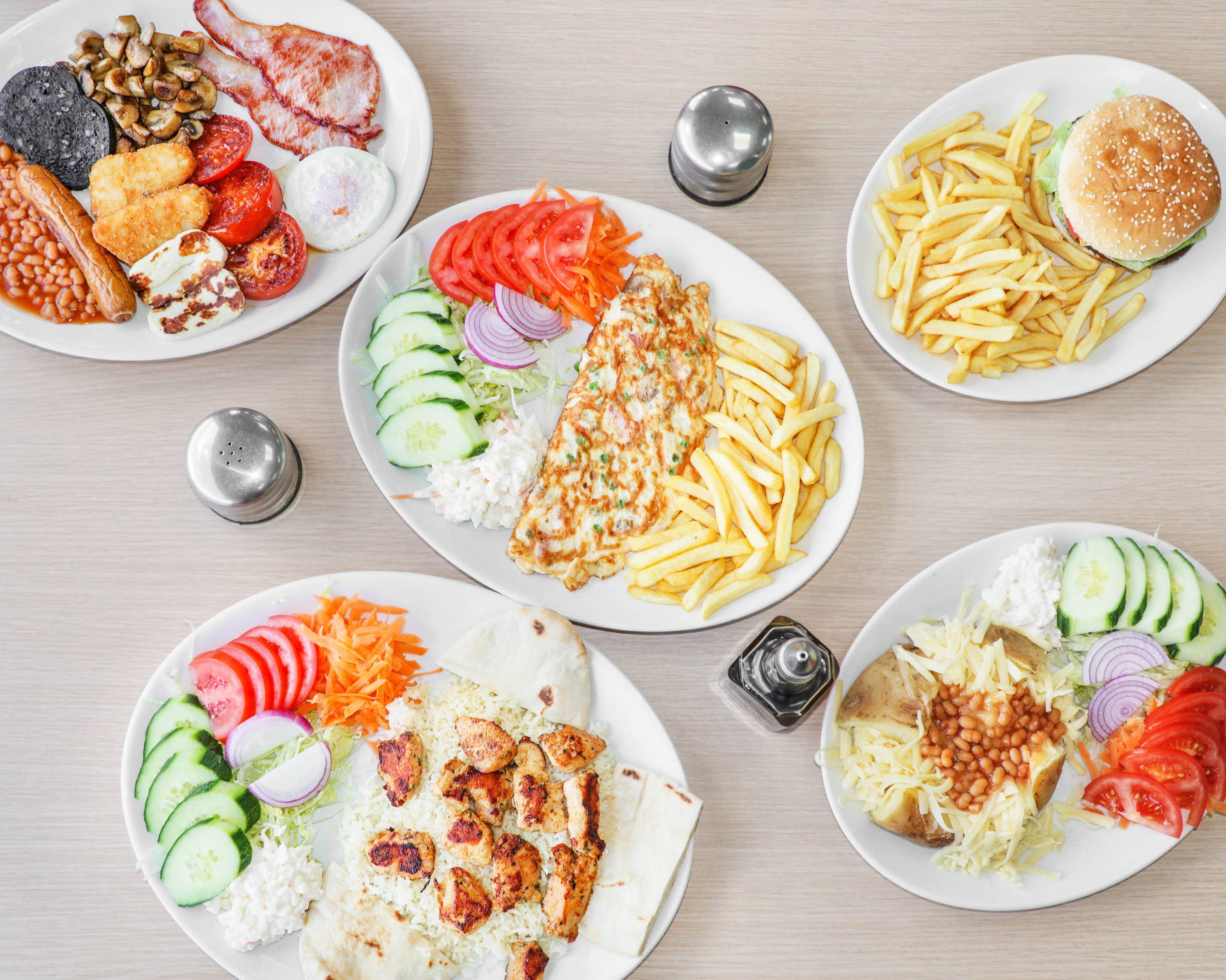 Silver Service Cafe Enfield Menu - Takeaway in London | Delivery Menu ...