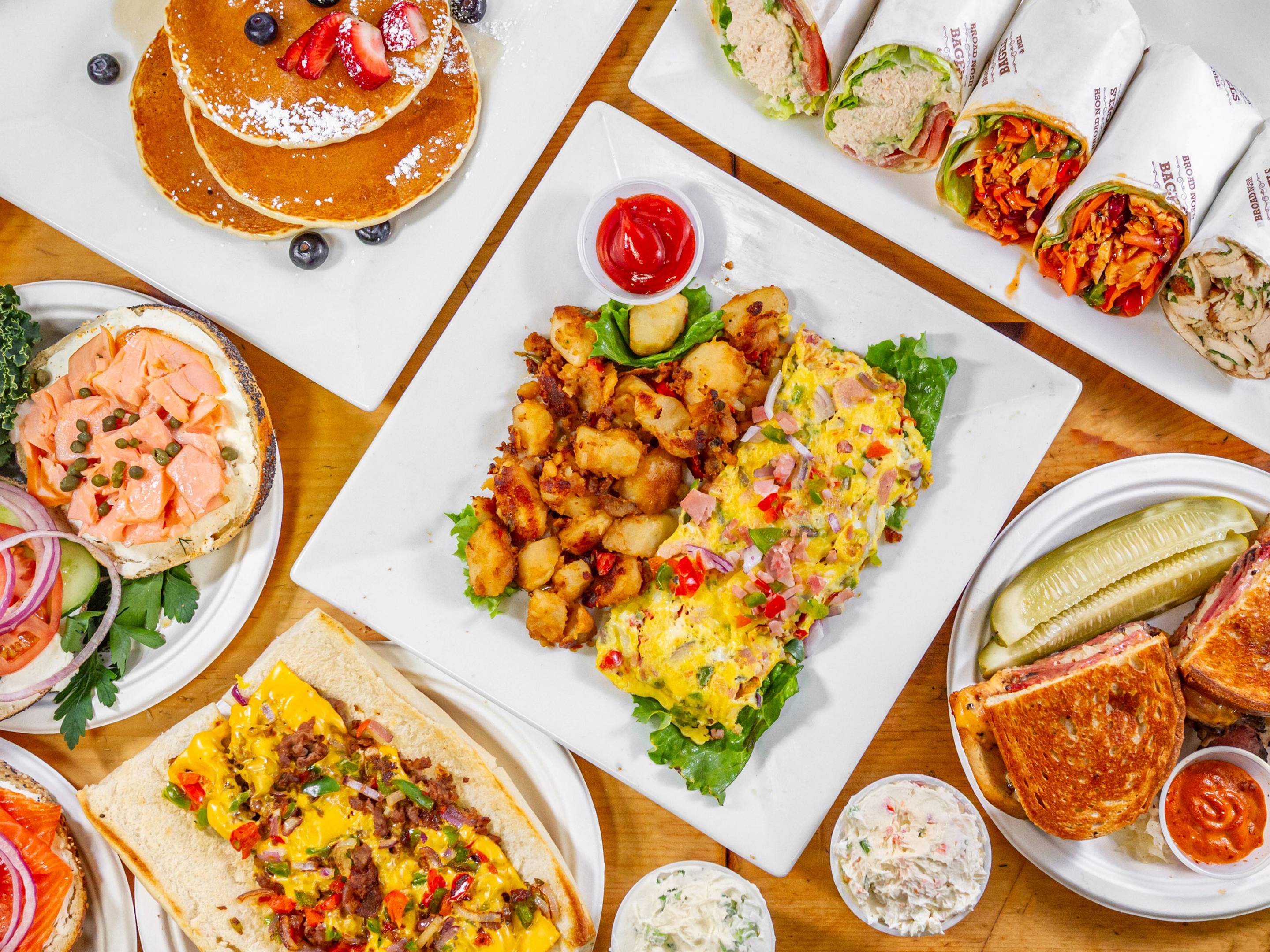 Order Broad Nosh Bagels Menu Delivery in New York | Broad Nosh Bagels Prices | Uber Eats