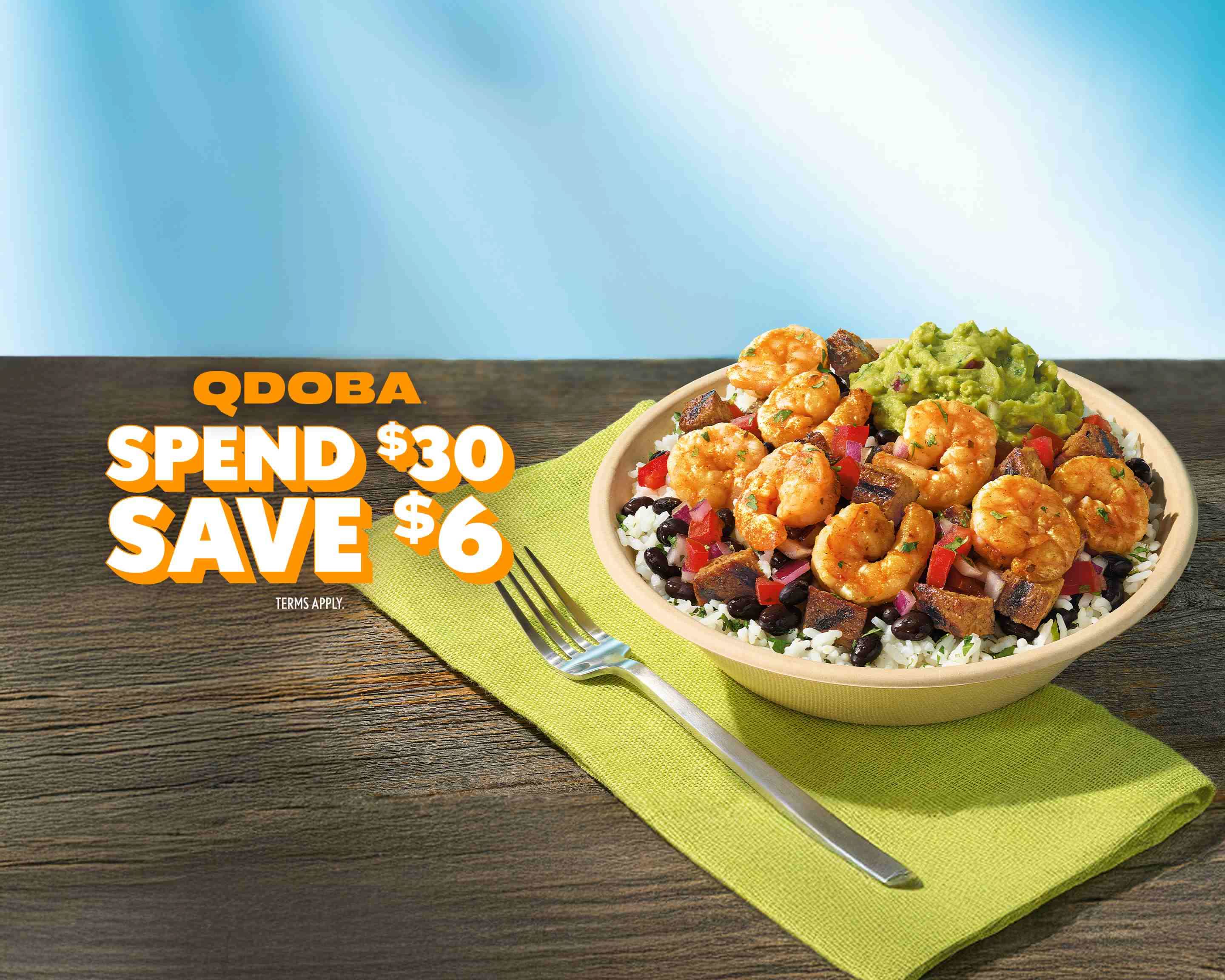 Qdoba Mexican Eats (401 Jurassic Avenue) Menu Fruita • Order Qdoba ...