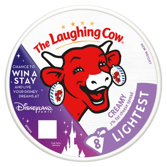 The Laughing Cow Lightest Creamy Cheese Spread Wedges Delivery Near Me ...
