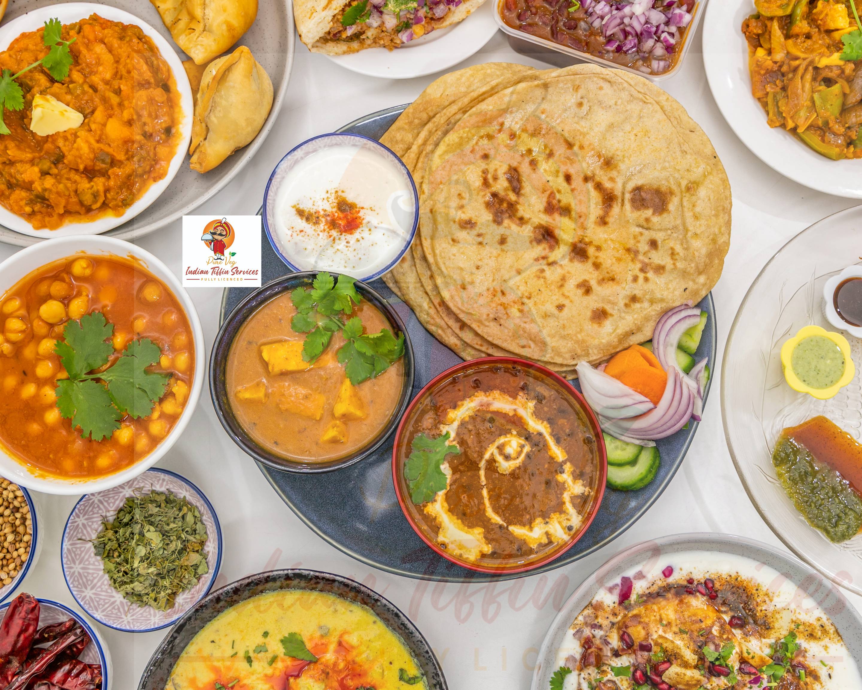 Order Pure Veg Indian Tiffin Services | Menu & Prices | Adelaide ...