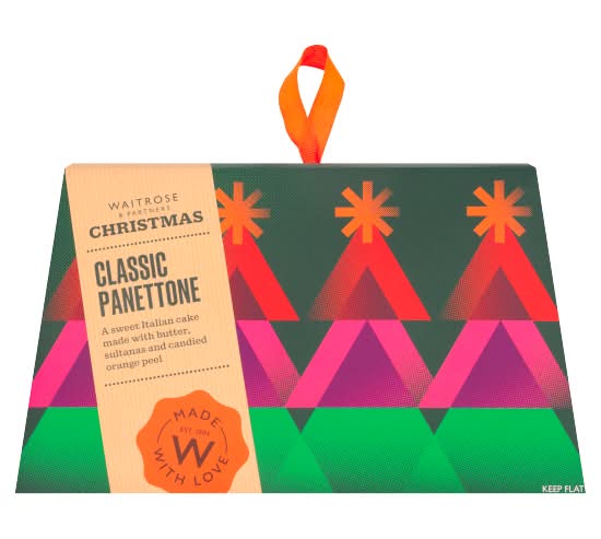 Waitrose & Partners Christmas Classic Panettone Cake Delivery Near Me ...