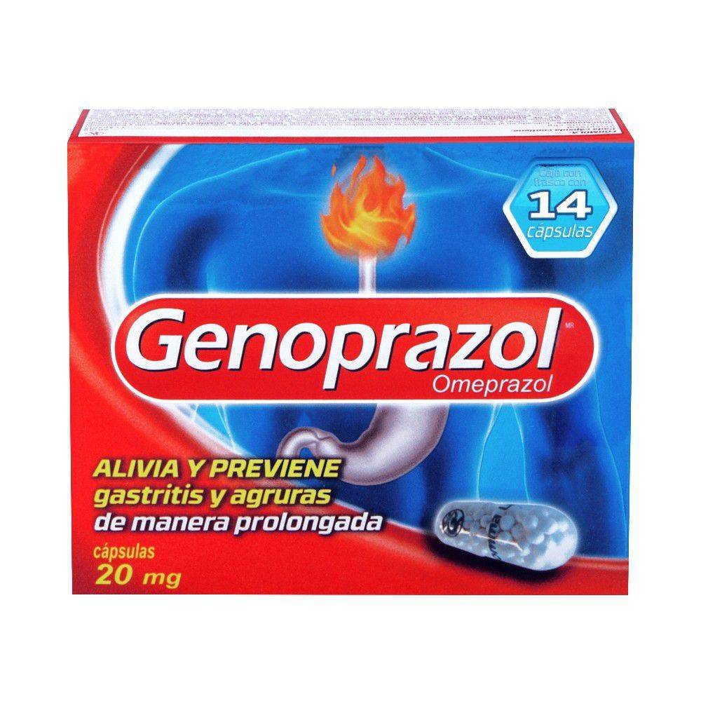 Genoprazol Omeprazol cápsulas 20 mg Delivery Near Me | Order Online ...
