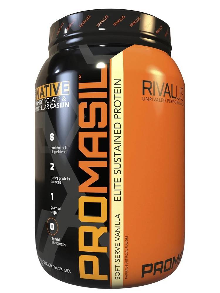 Rivalus Promasil Soft-Serve Vanilla Powder Drink Mix Delivery Near Me ...