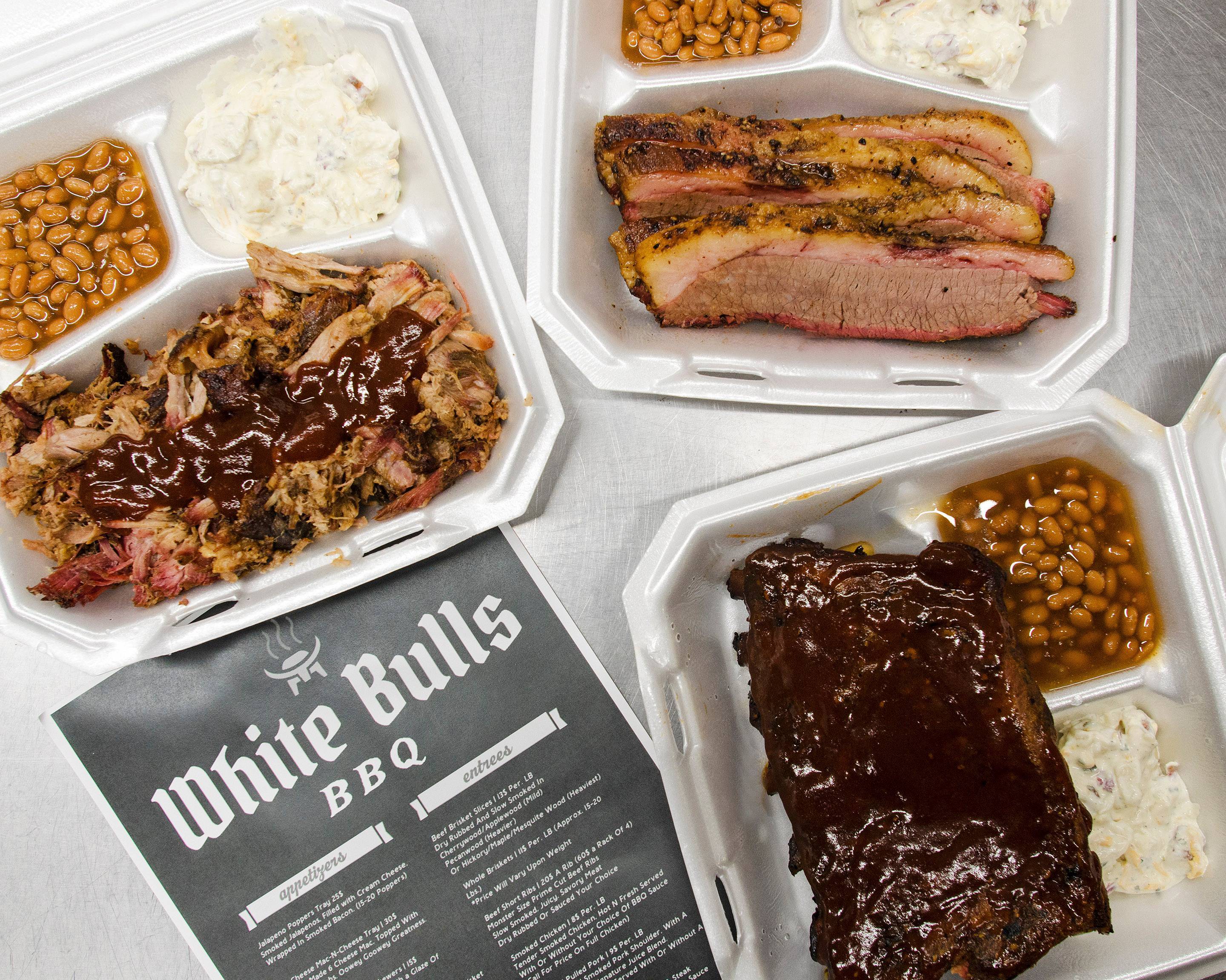 Order White Bulls BBQ Menu Delivery【Menu & Prices】| Croydon | Uber Eats