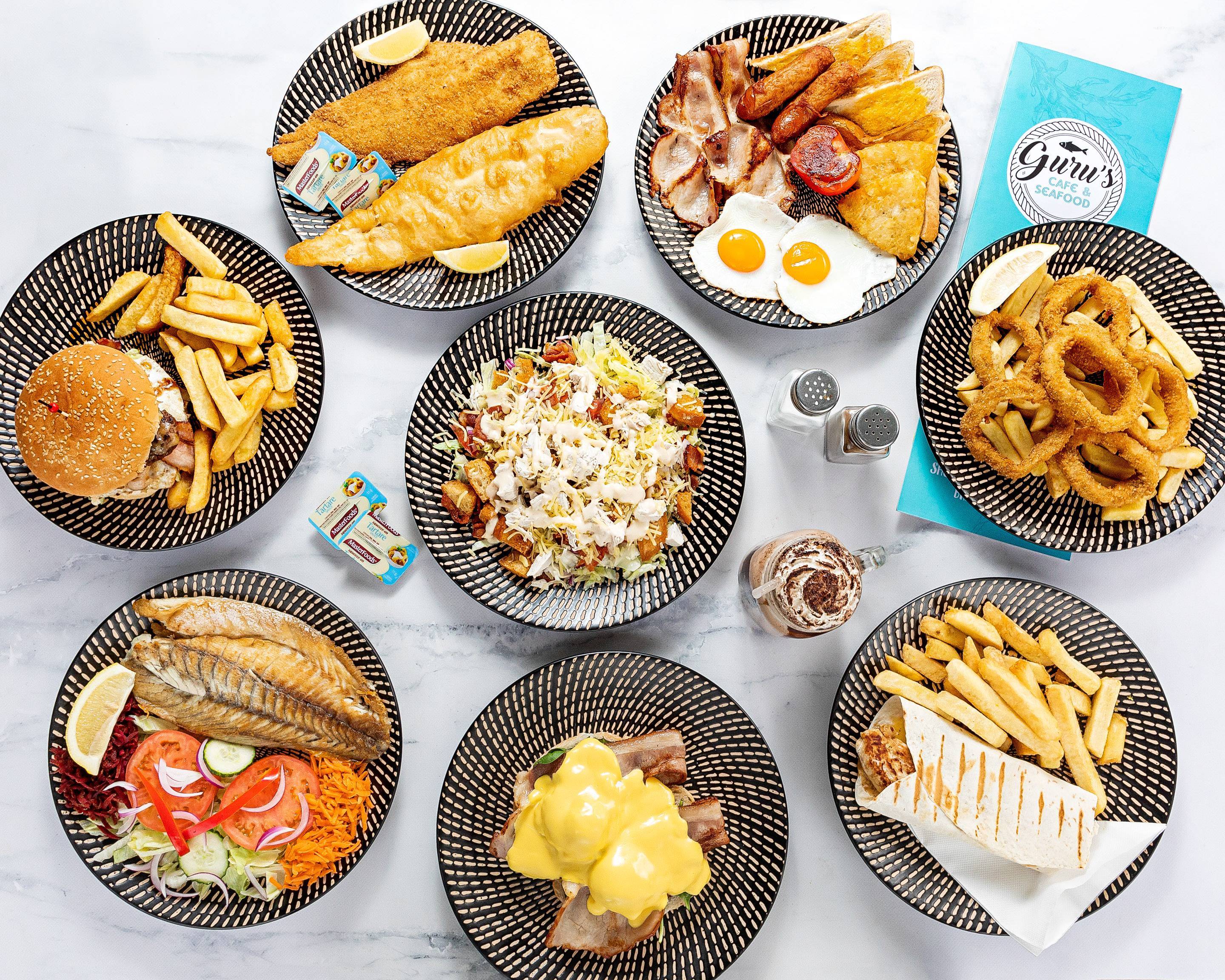 Order GURU’S Cafe and Seafood | Menu & Prices | Brisbane Delivery ...