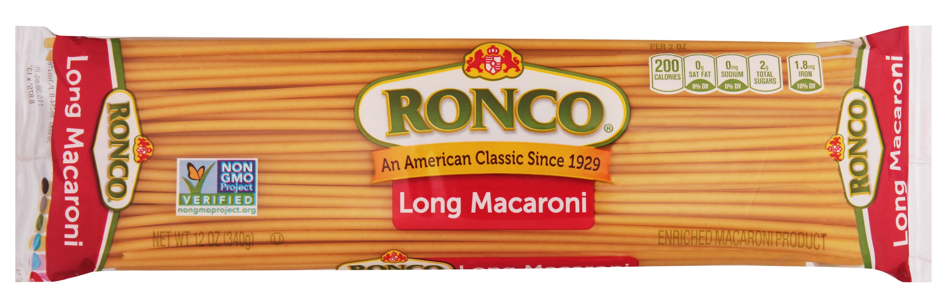 Ronco Long Macaroni Pasta Delivery Near Me | Order Online | Uber Eats