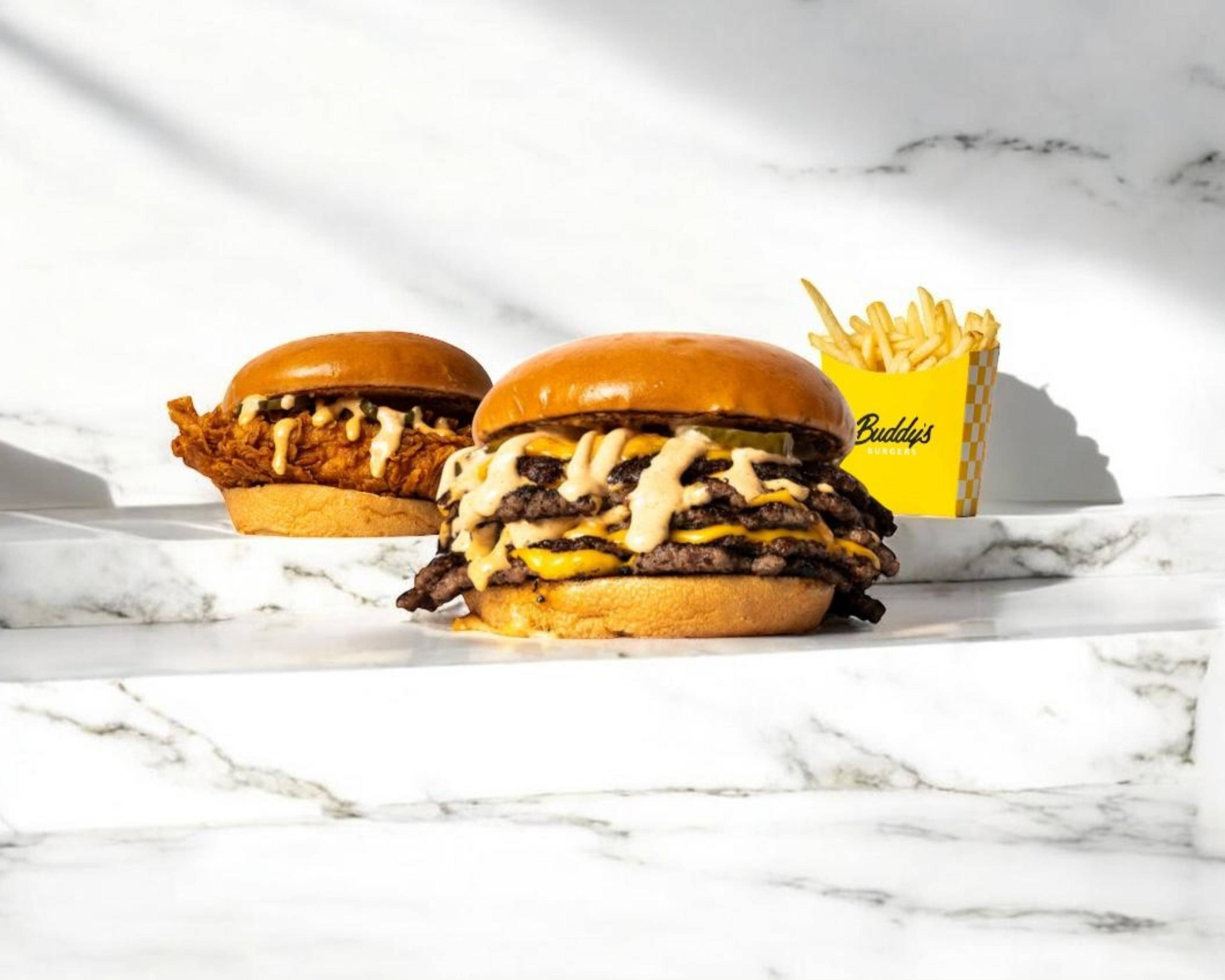 Order Buddy's Burgers | Menu & prices | Cape Town delivery | Uber Eats