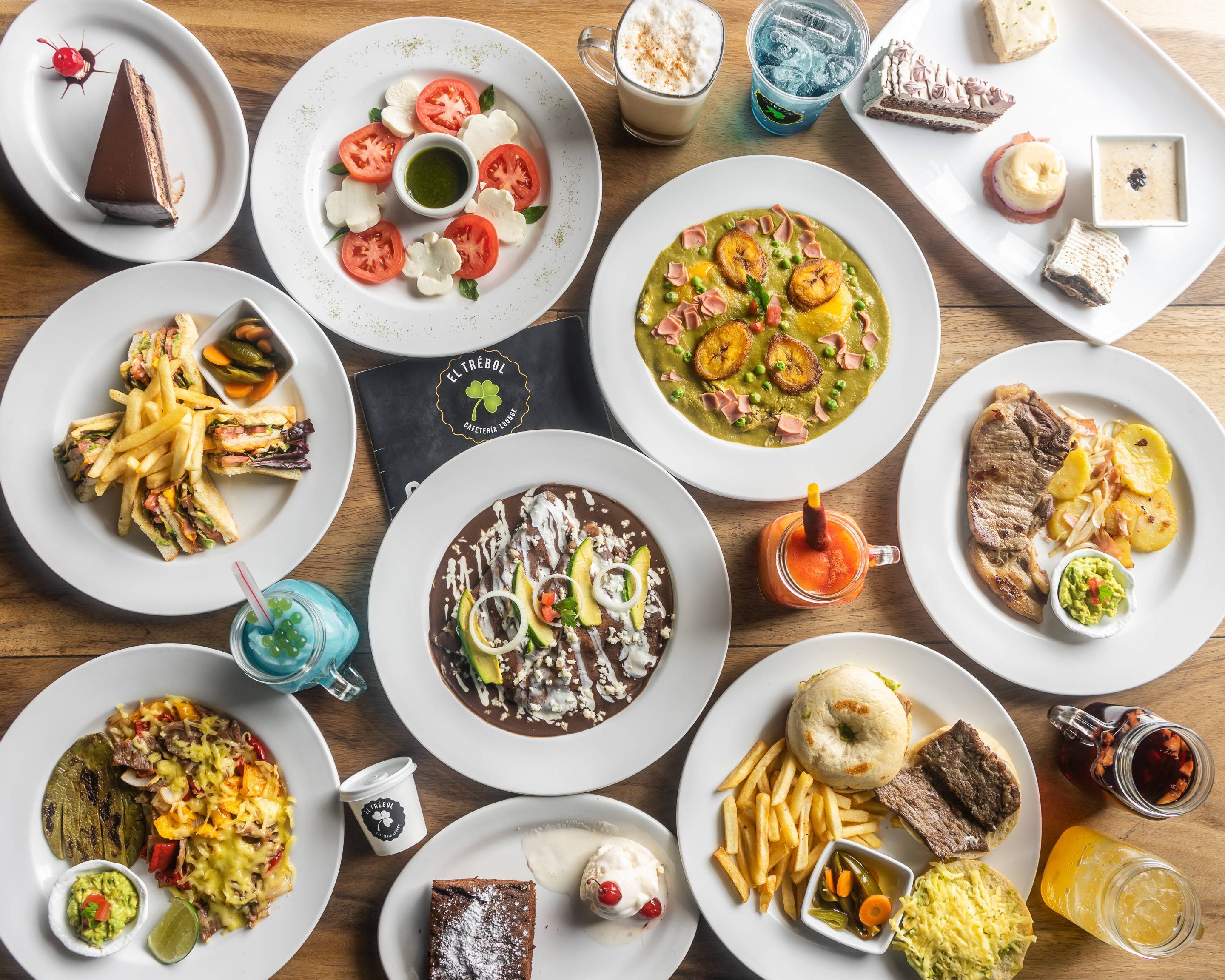 El Trébol Cafetería Lounge Menú a Domicilio en Heroica Puebla de ...