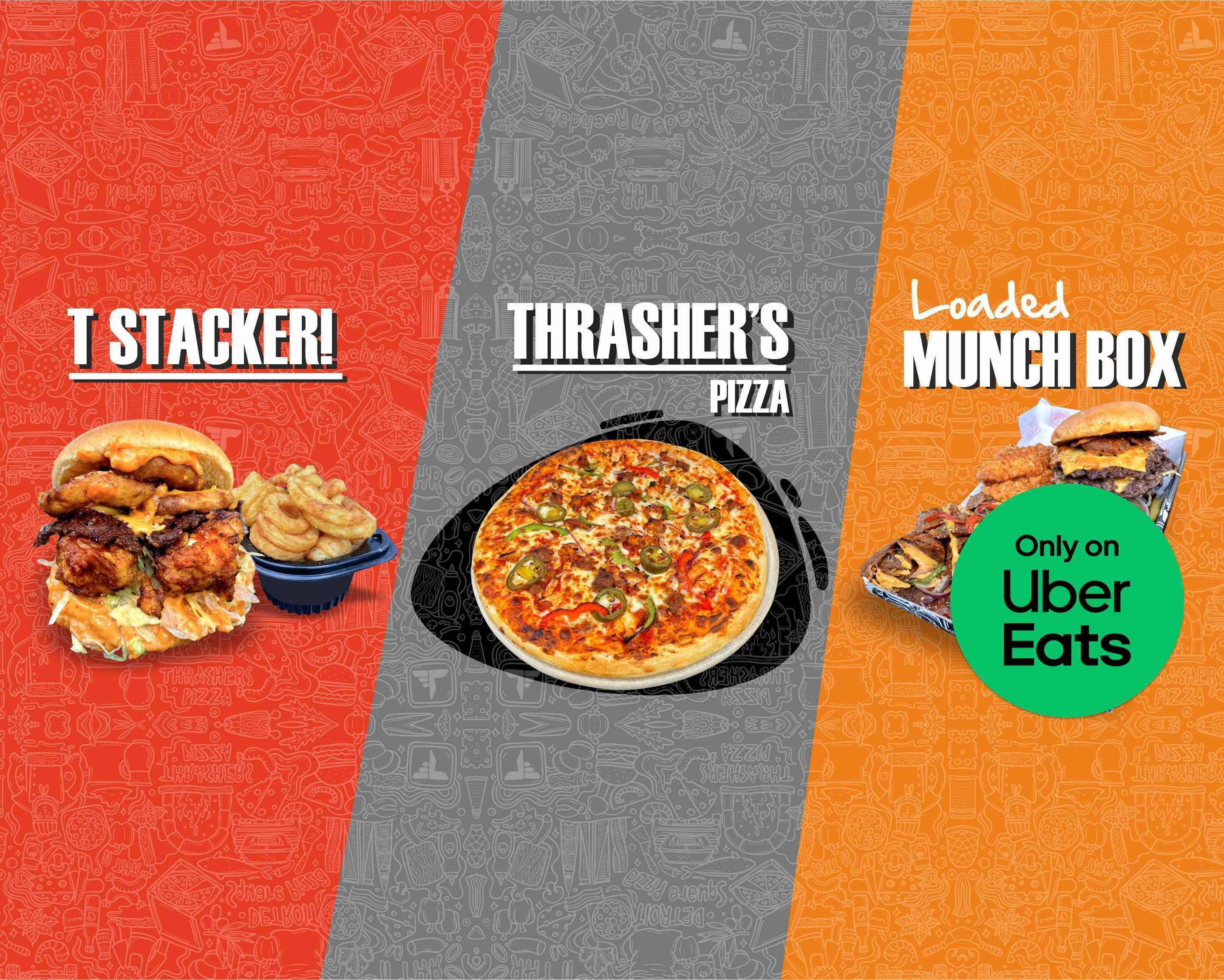 Thrashers Pizza Menu Deals & Prices - Rochdale Delivery - Order with ...