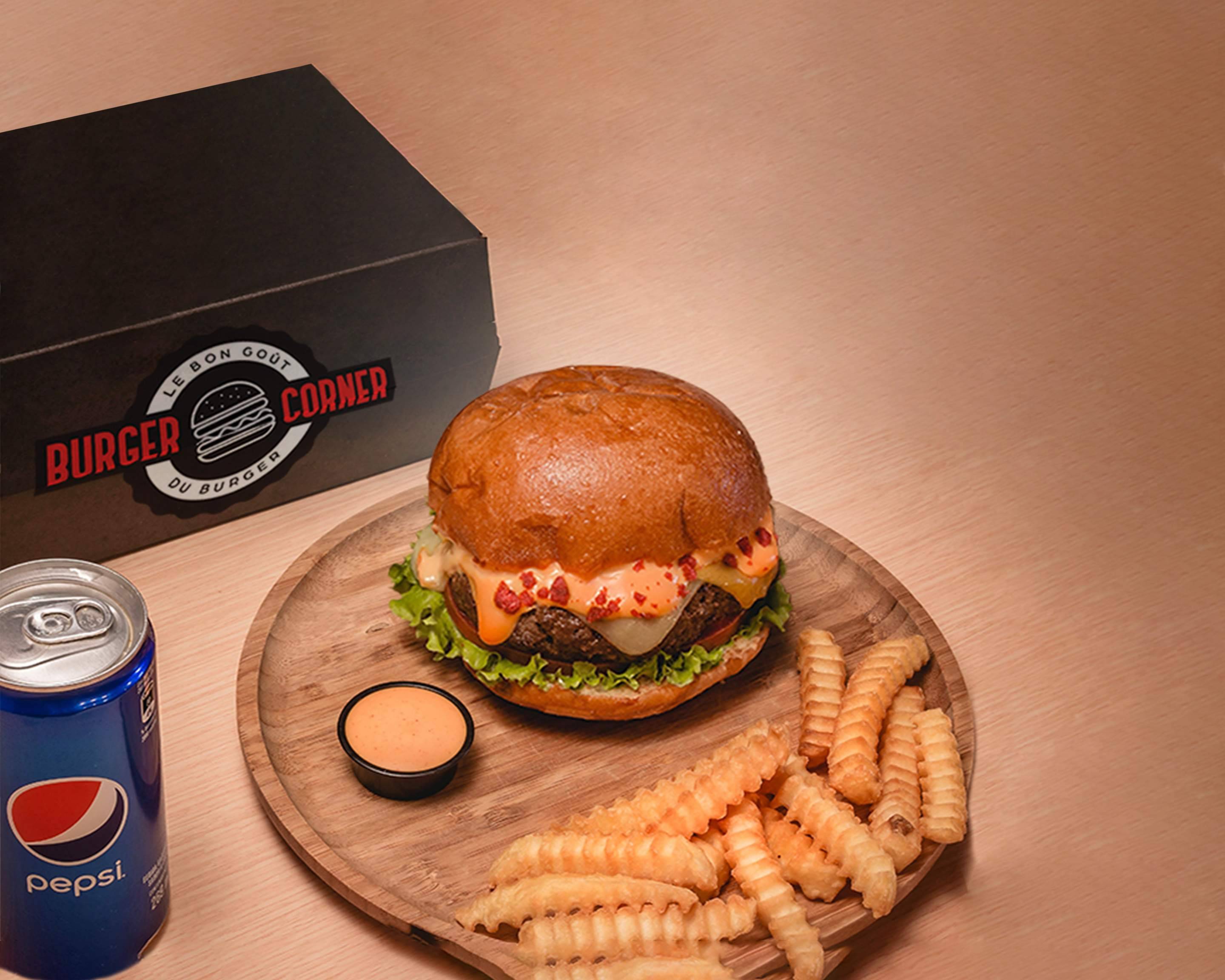 Livraison du menu Burger Corner à Toulouse - 【Menu et prix】 | Uber Eats