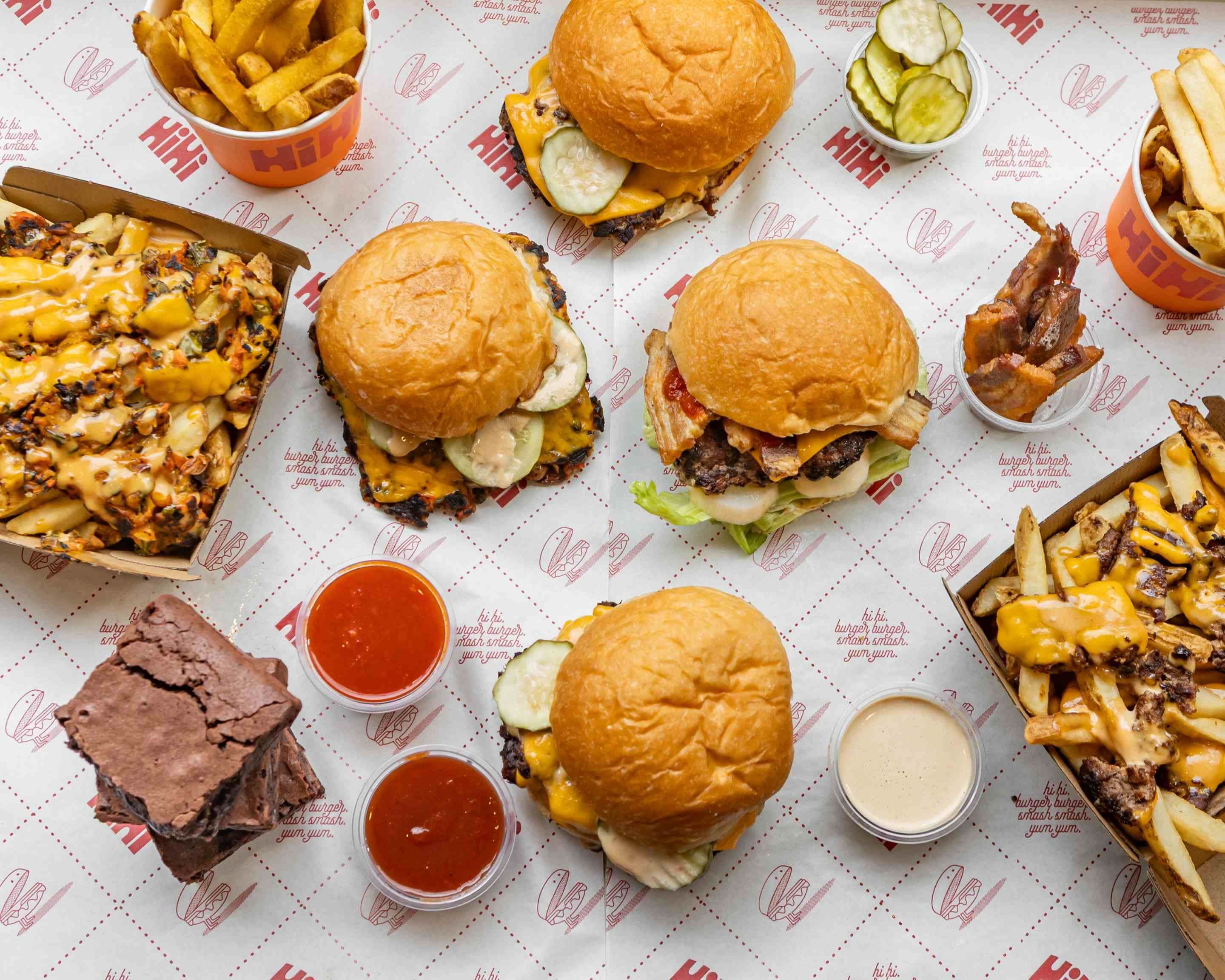 Hi Hi Burger (Bondi Junction) Menu Takeout in Sydney | Delivery Menu ...