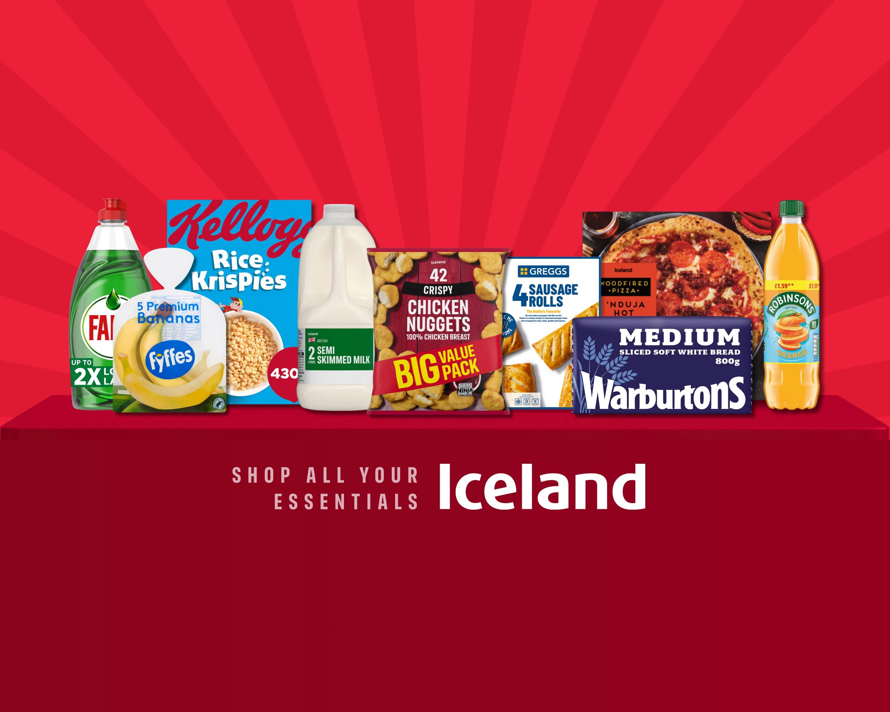 Iceland - Carcroft Online Shopping | Doncaster Delivery Near Me | Uber Eats