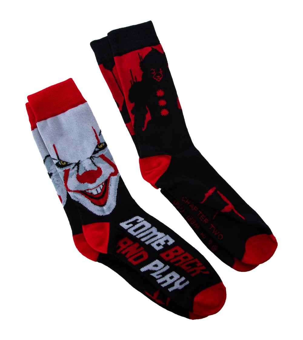 It™ 'Come Back And Play' Mens Crew Socks 2-Pack | Postmates
