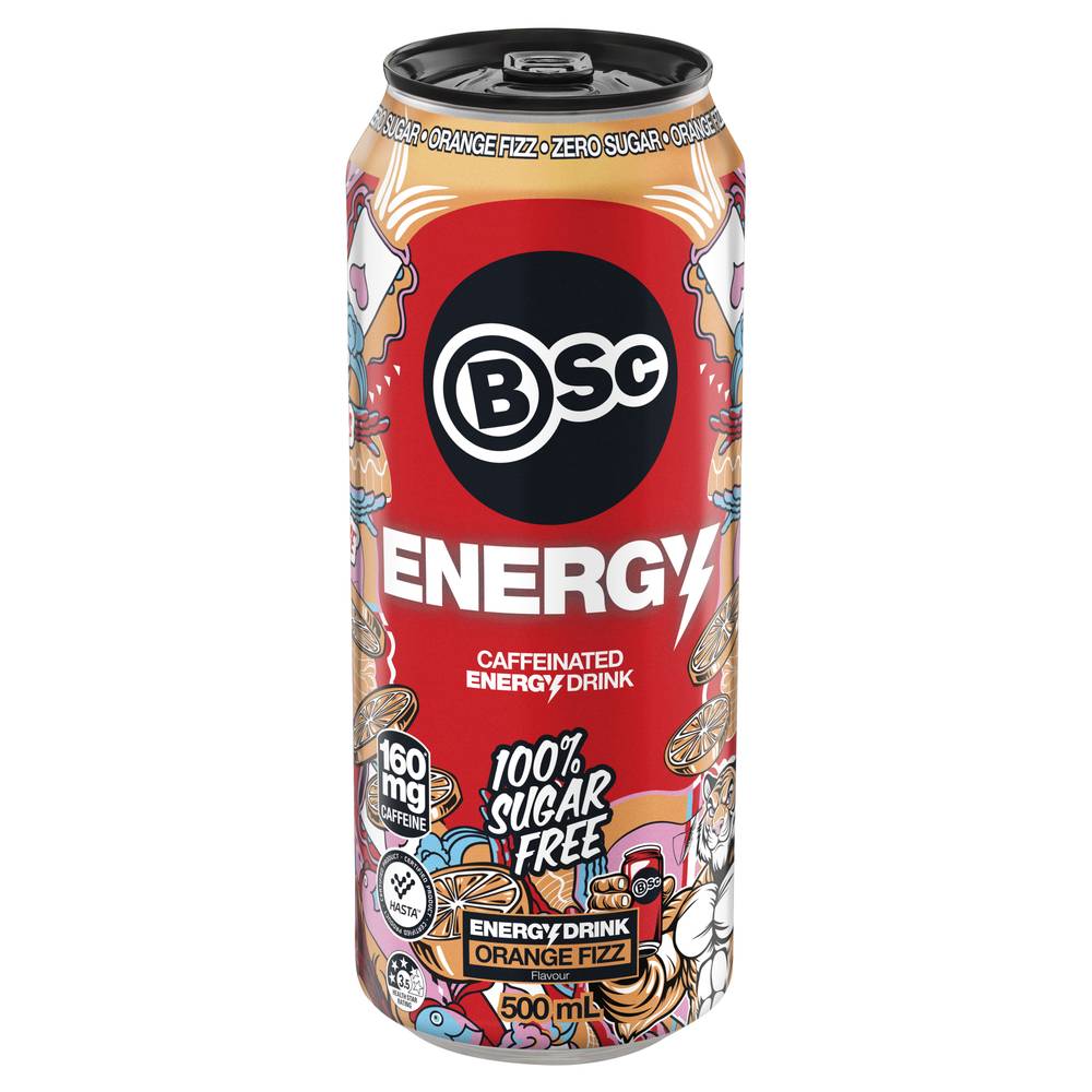 BSc 100% Sugar Free Energy Drink Delivery Near Me | Order Online | Uber ...