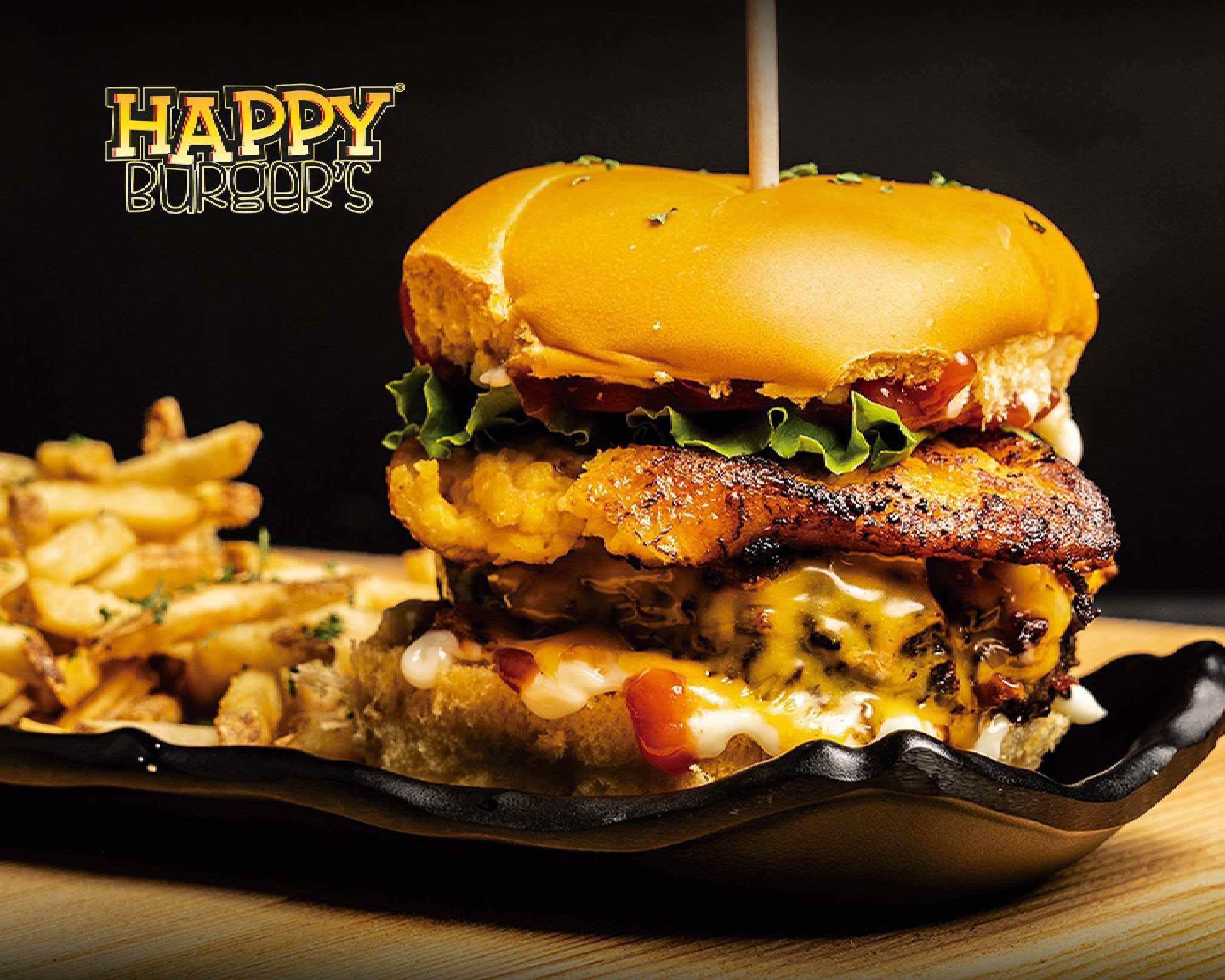 Happy Burgers Plaza Centro Menu San Juan, PR • Order Happy Burgers ...