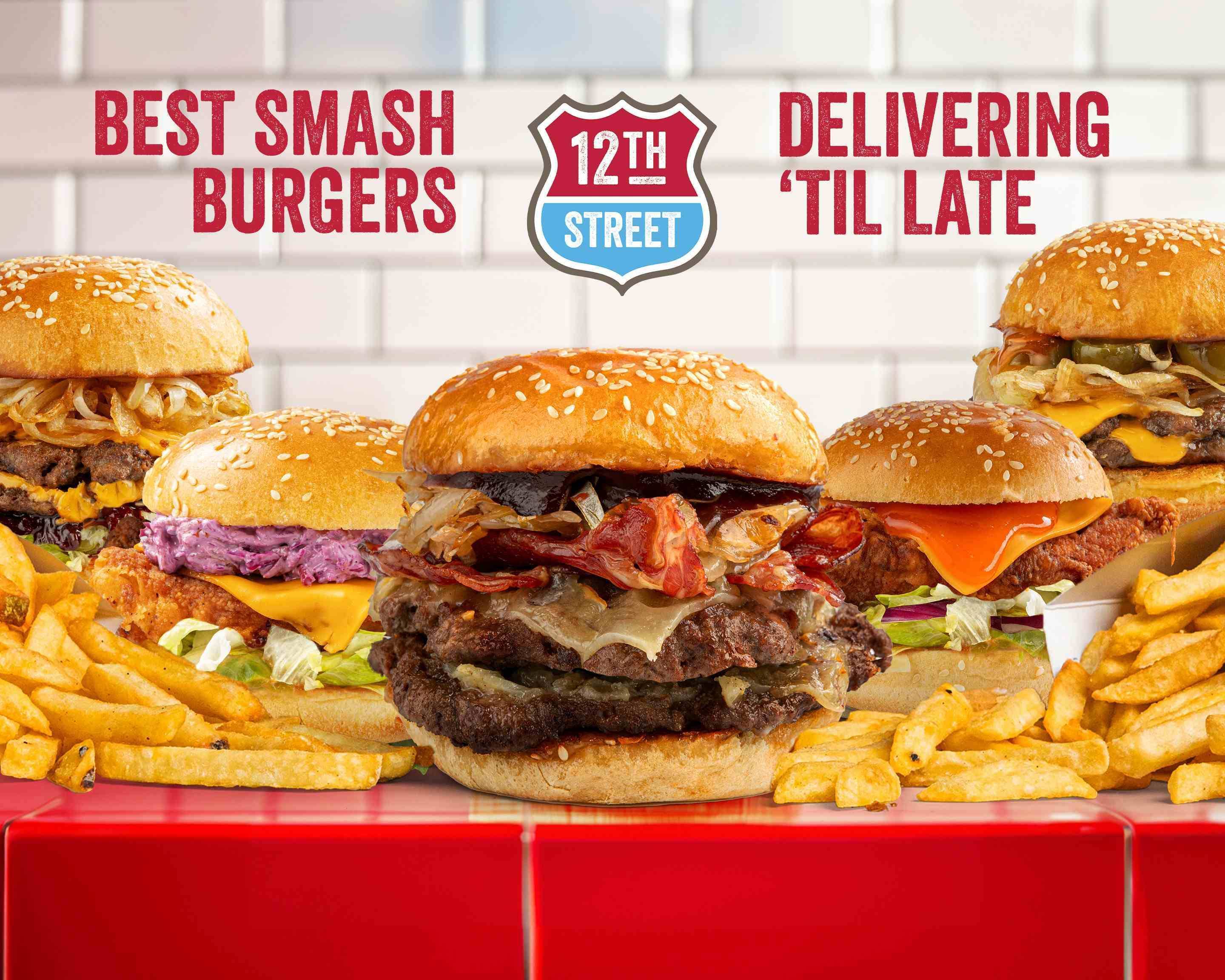 12th Street Burgers & Shakes (Chatham) Menu - Takeaway in London ...