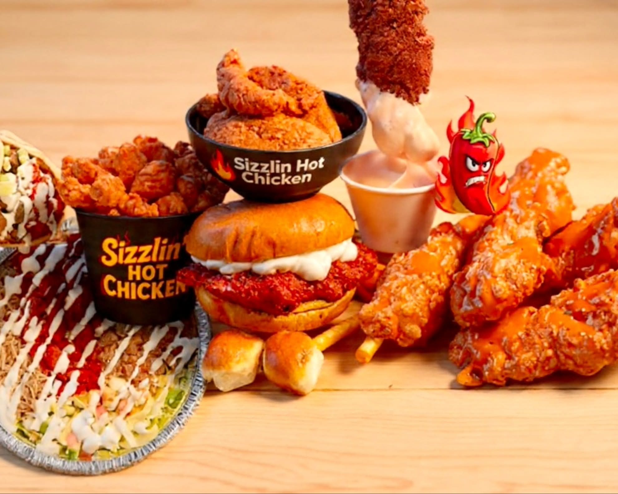 Order Sizzlin' Chicken Menu Delivery【Menu & Prices】| Port Jefferson ...