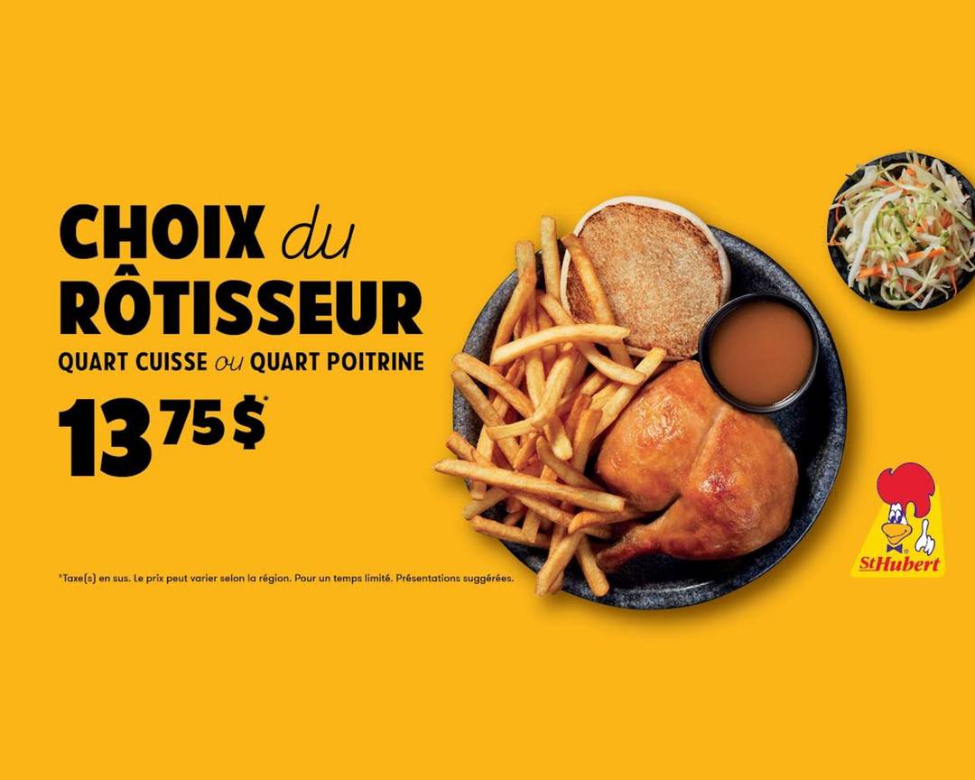 Order St-Hubert (Hull) Restaurant Delivery【Menu & Prices】| Gatineau ...