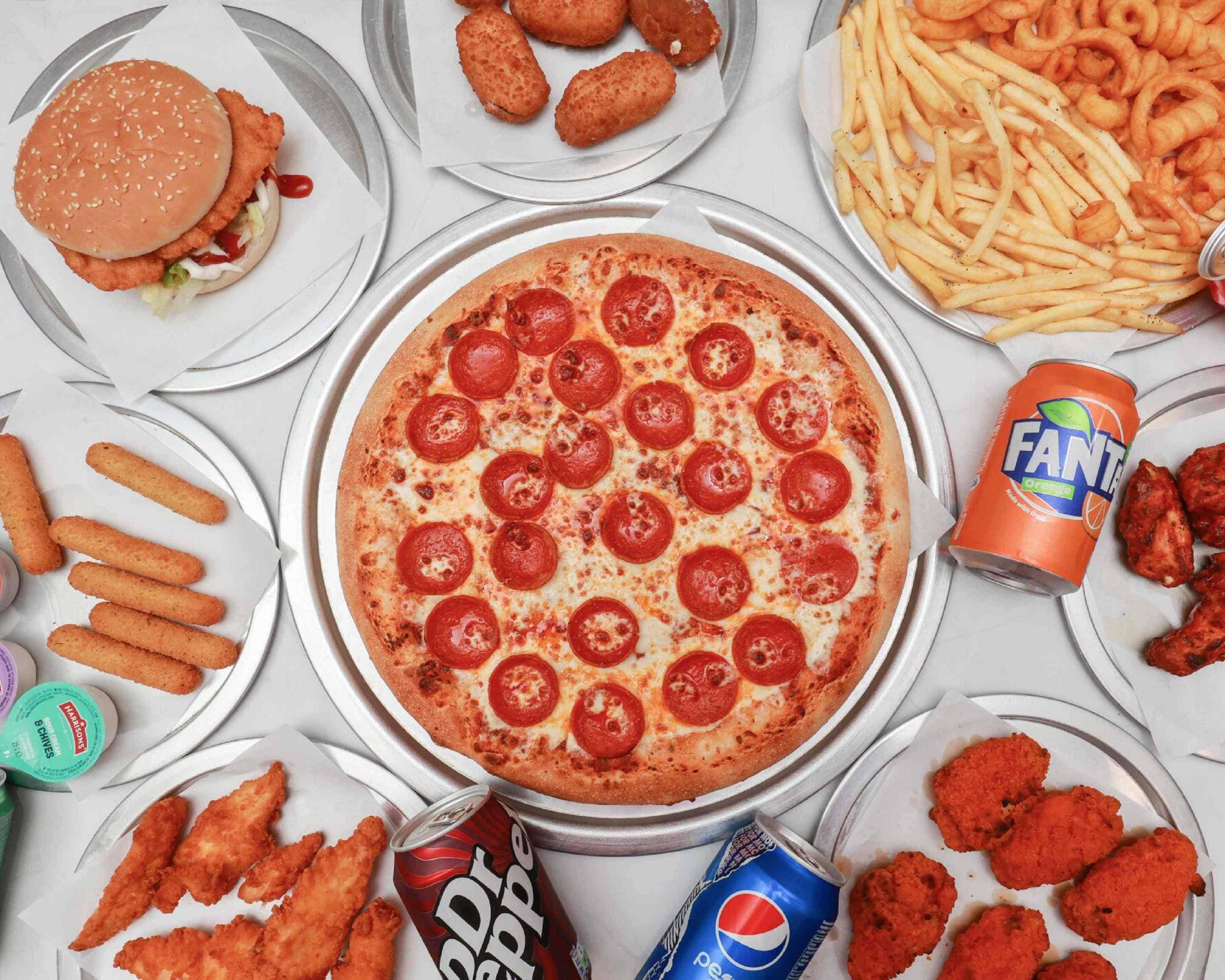 Texas Pizza (Canary Wharf) Menu - Takeaway in London | Delivery menu ...