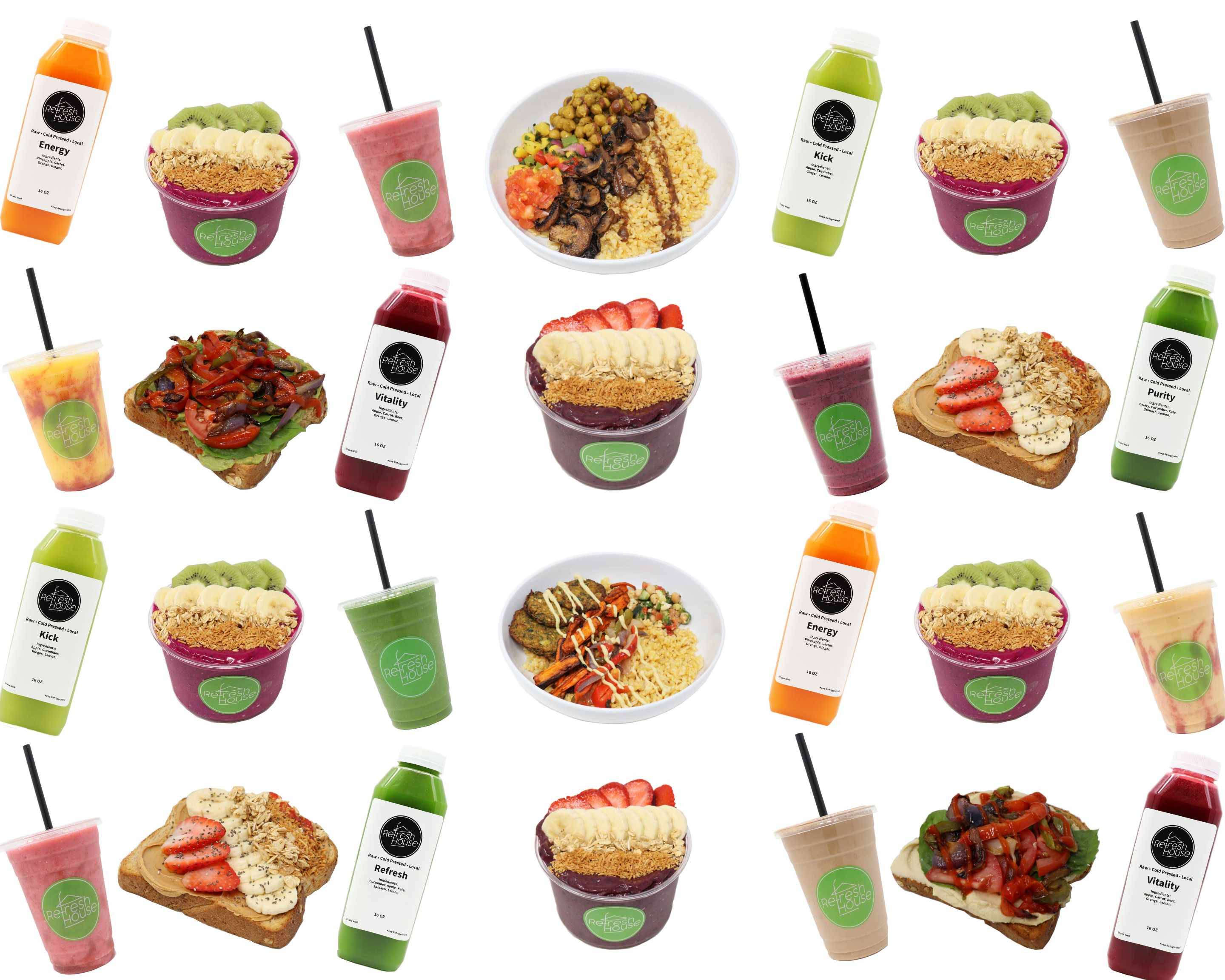Refresh House Menu Renton • Order Refresh House Delivery Online • Postmates