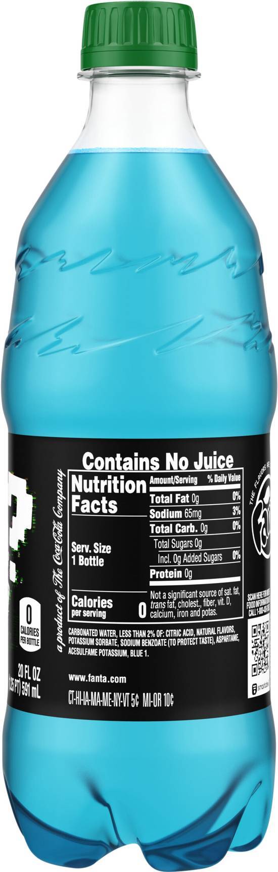 Fanta Blue Raspberry Soda