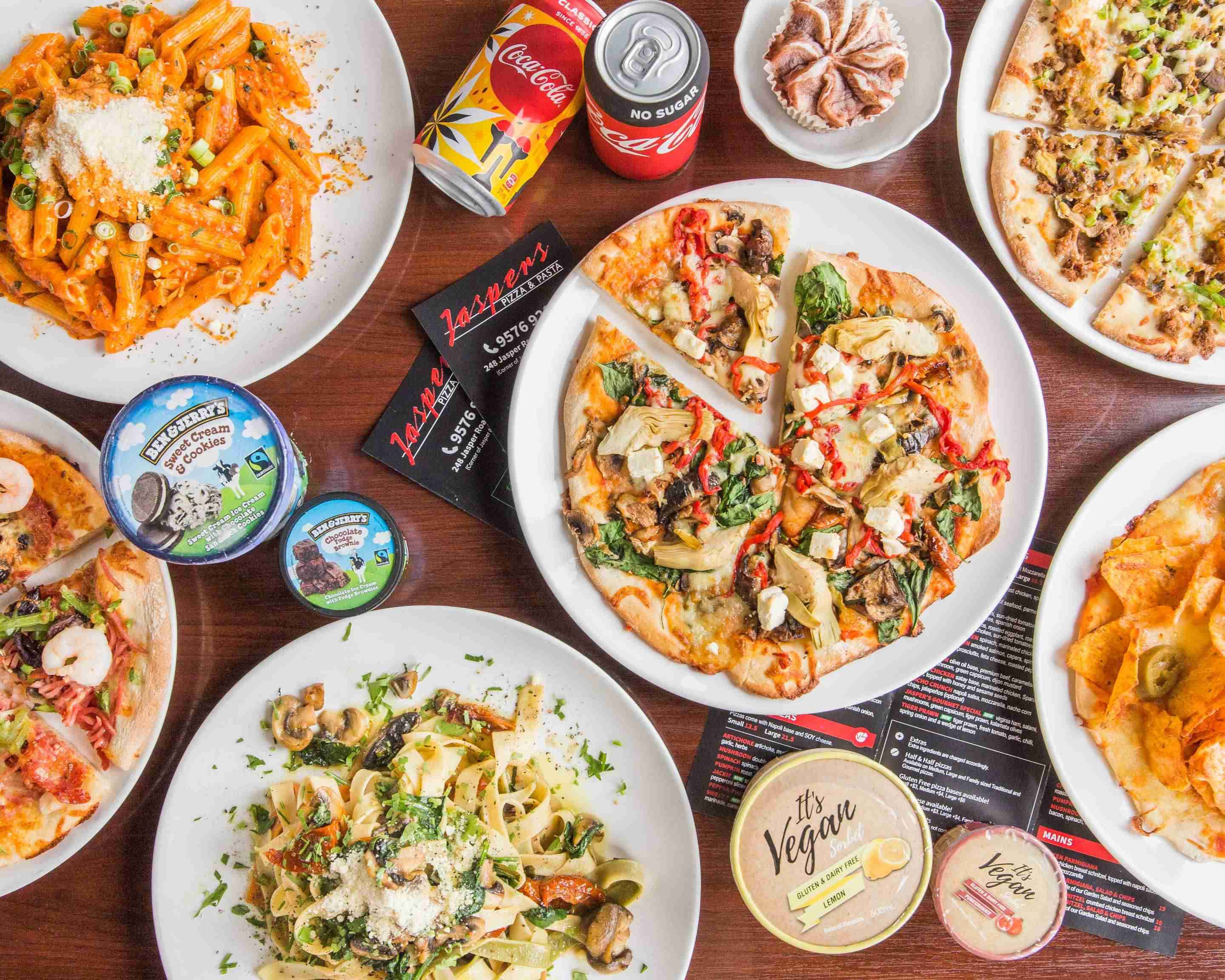 Order Jasper's Pizza and Pasta | Menu & Prices | Melbourne Delivery ...