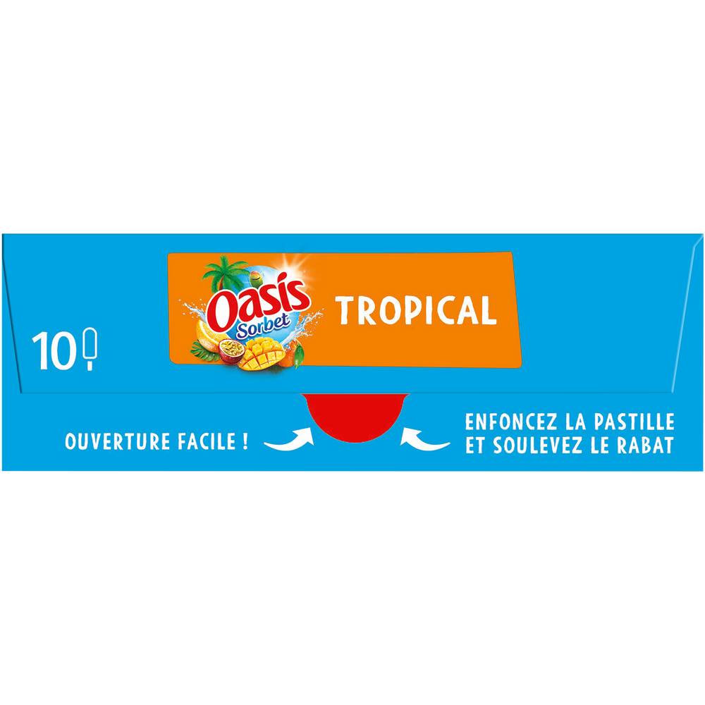 Oasis Glace sorbet tropical oasis - Livraison en moins de 25 minutes ...