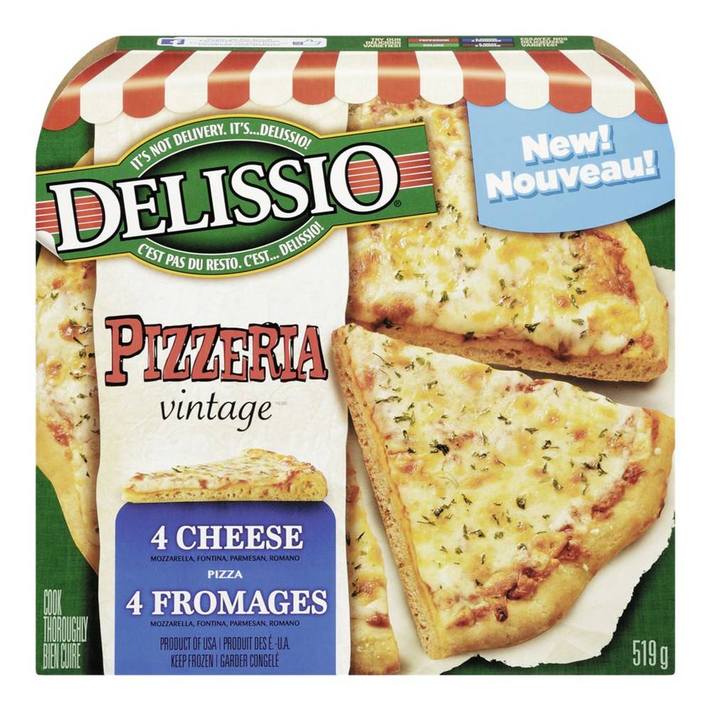 Delissio Pizzeria Vintage 4 Cheese Delivery Near Me | Order Online ...