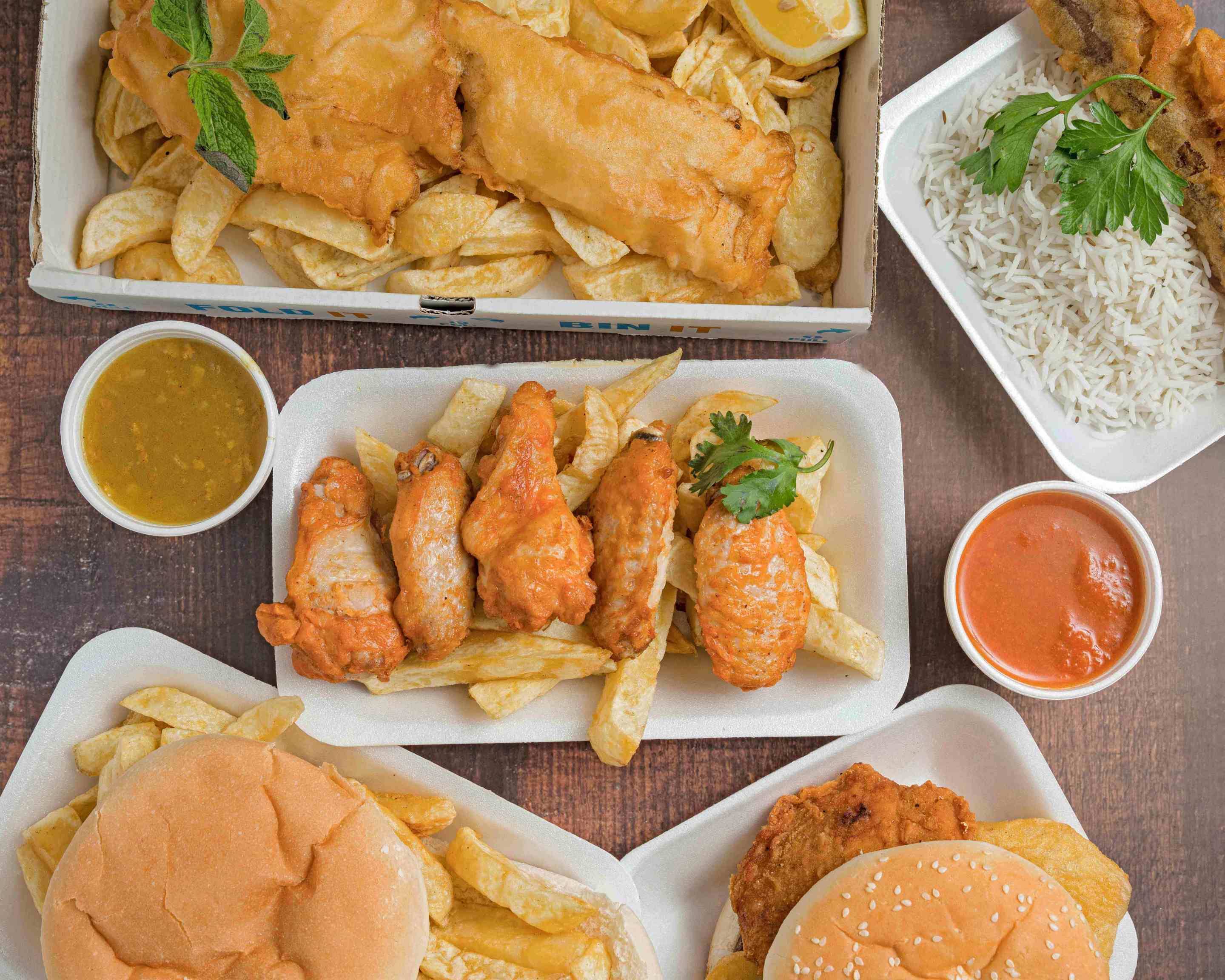 Andertons fish and chips Menu & Prices - Manchester Delivery - Order ...