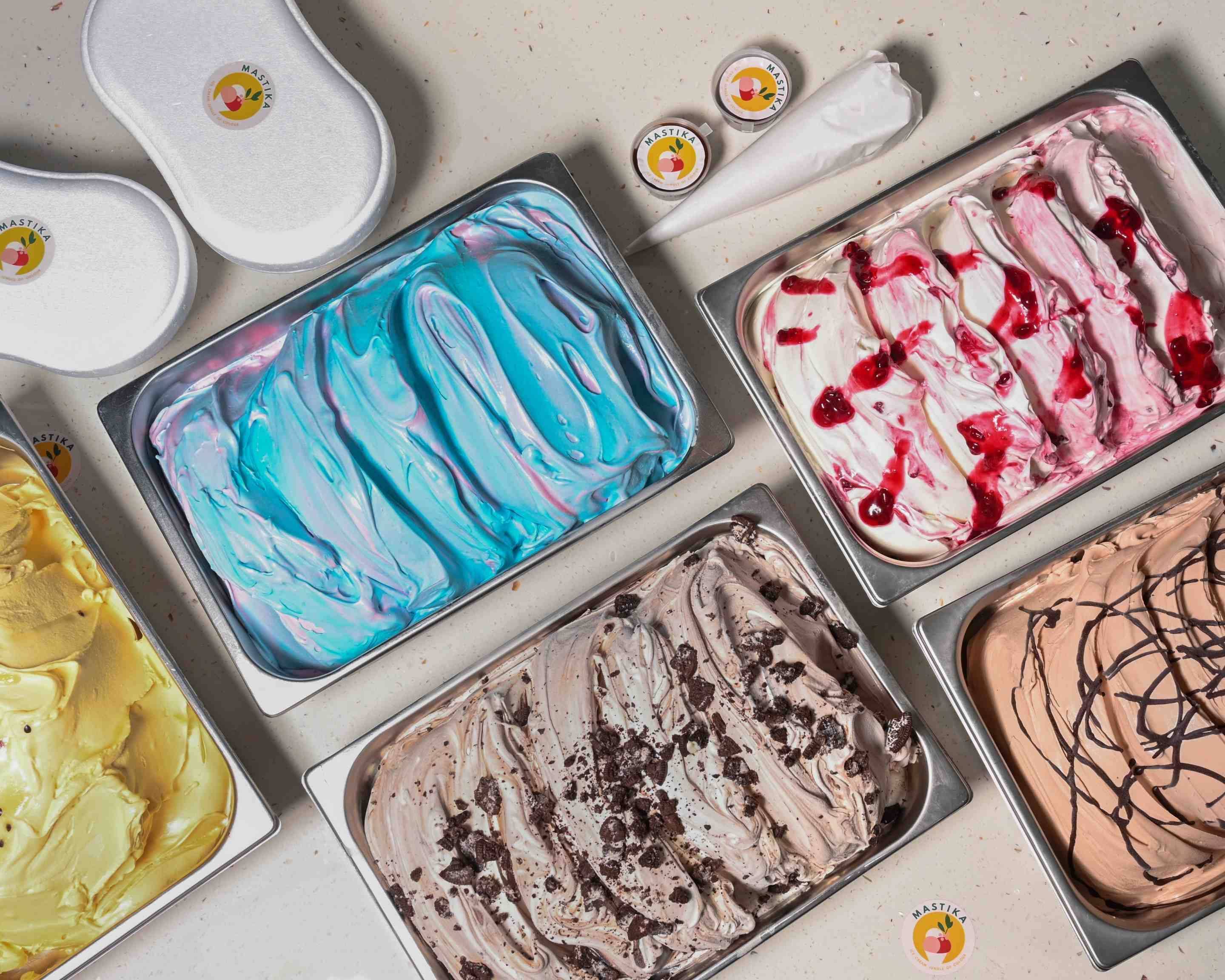 Mastika - icecream jungle of colour Restaurant Menu - Takeout in ...