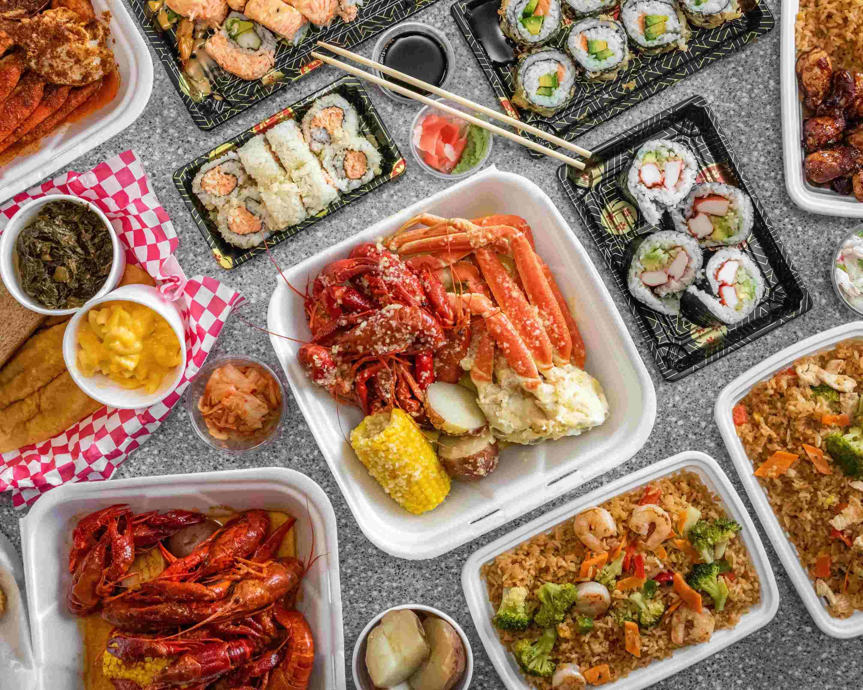 Order Blue Bay Seafood & Sushi Menu Delivery in Louisville | Menu ...