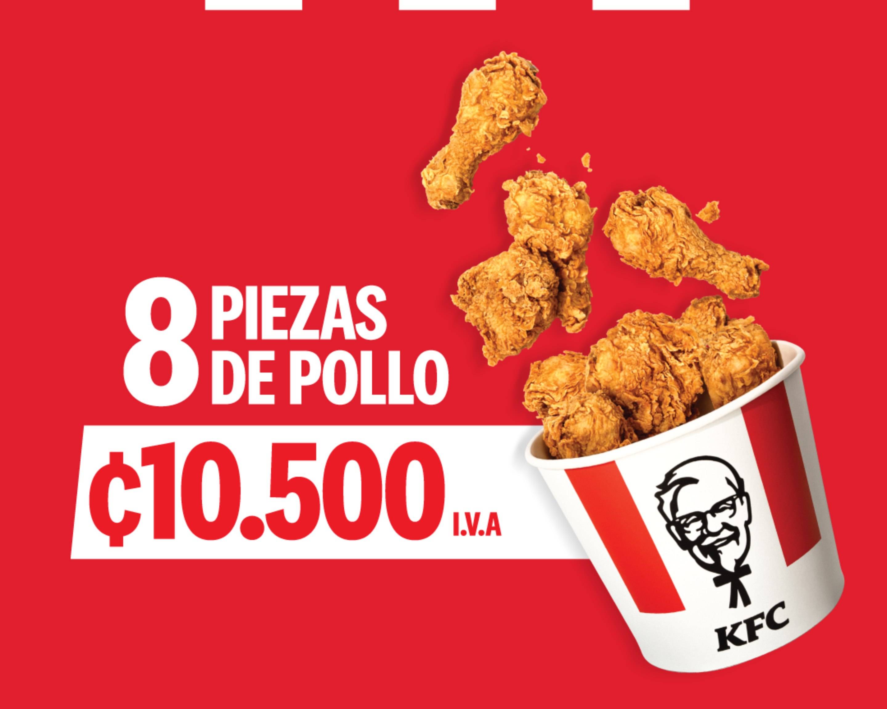 KFC California a domicilio en San José | Menú y precios | Uber Eats