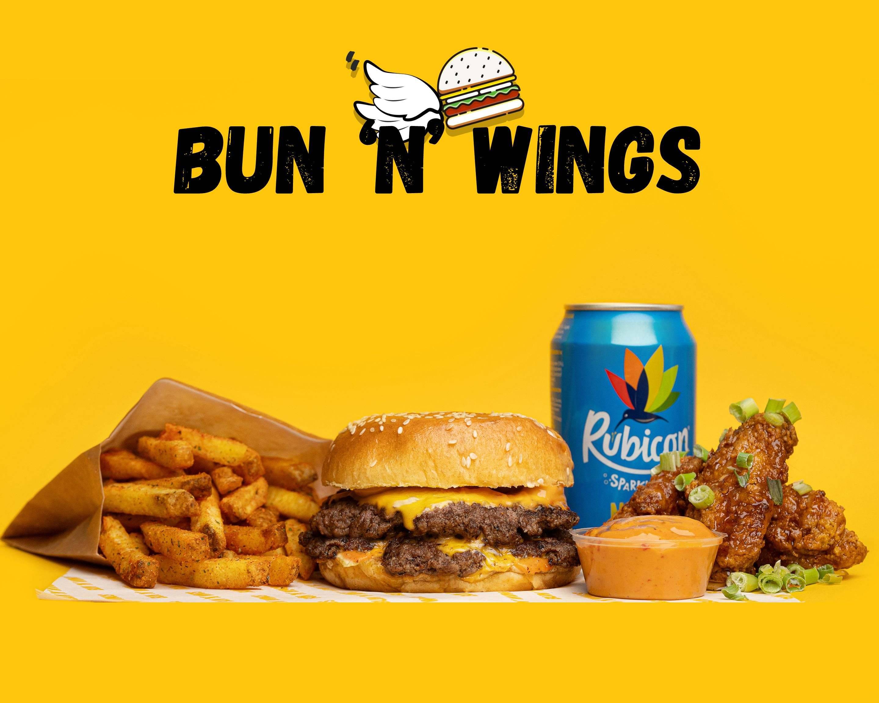 Bun 'N' Wings Menu Deals & Prices - Manchester Delivery - Order with ...