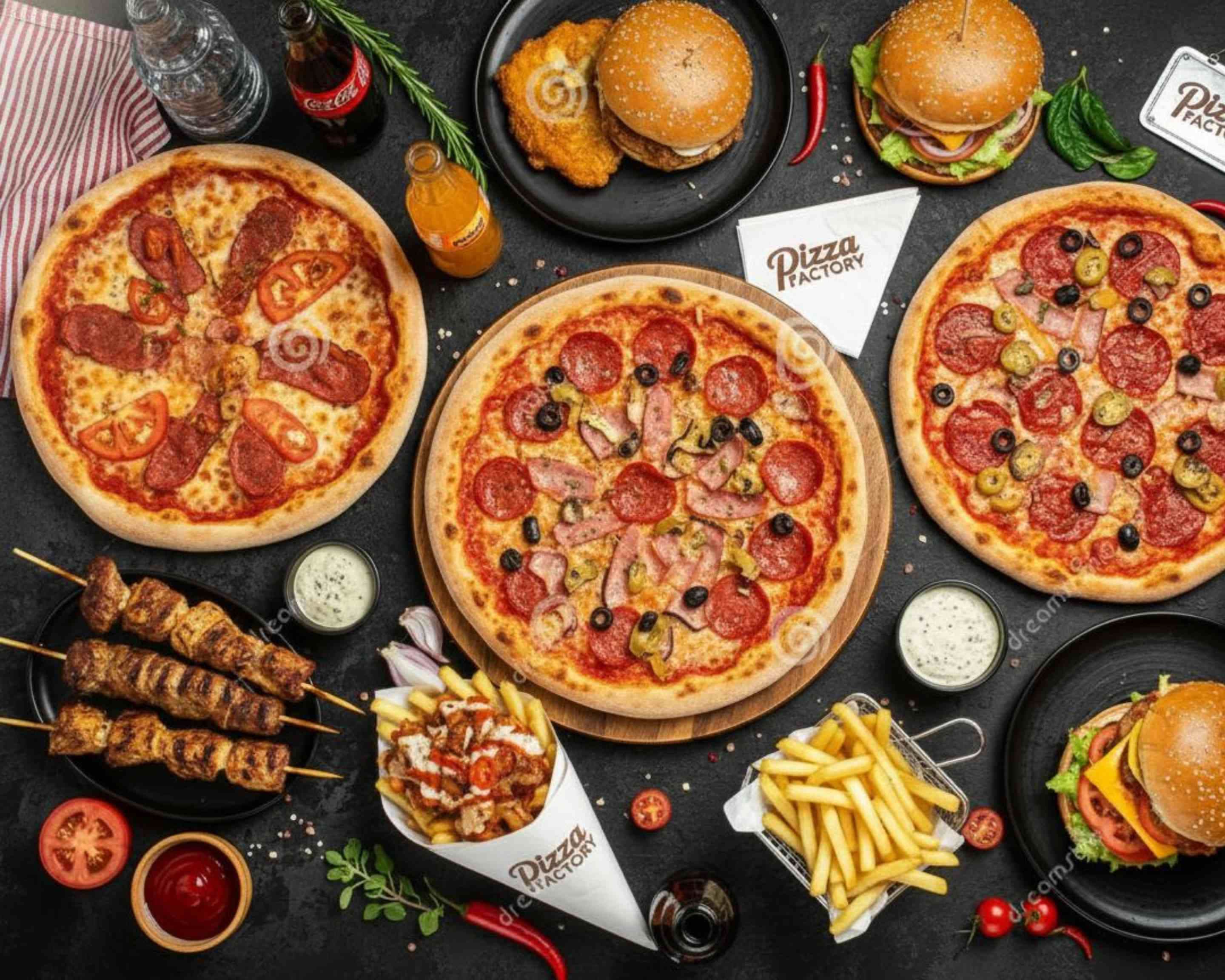 The Redcar Pizza Factory Menu - Takeaway in North East, UK | Delivery ...